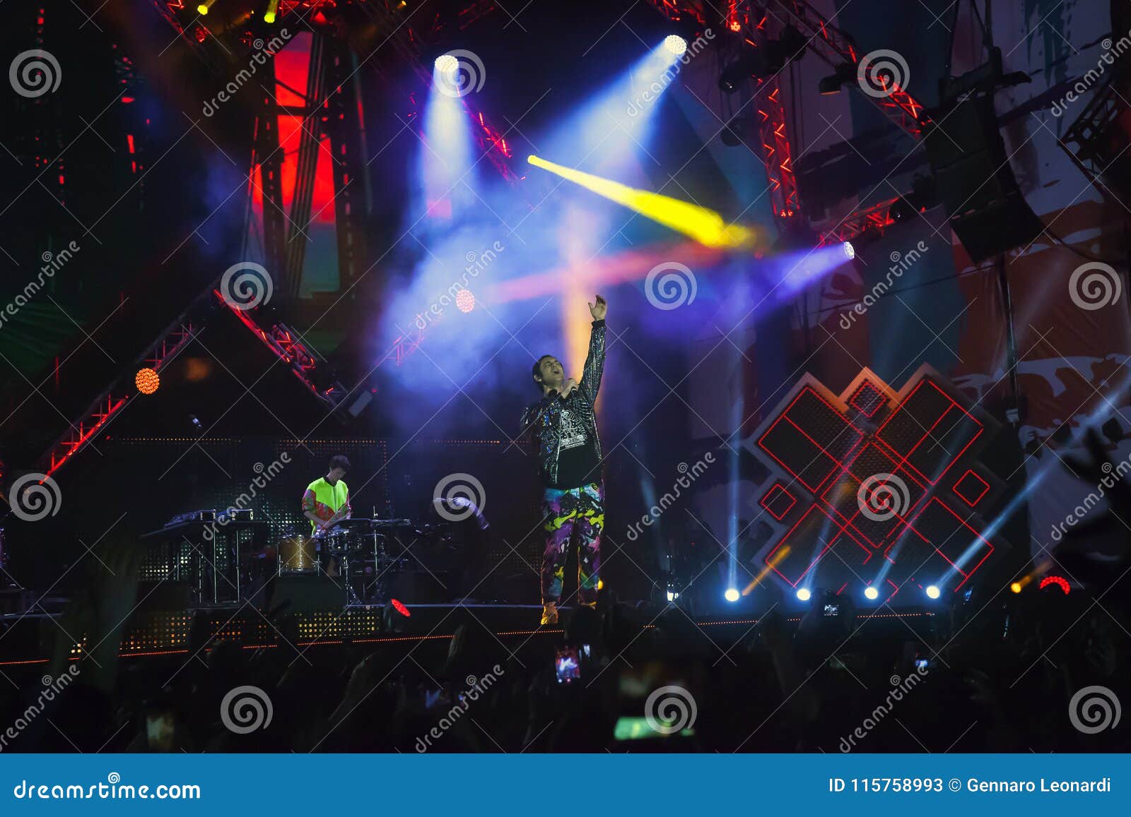 Cosmo Performs on the Stage of the Concert of the First of May ...