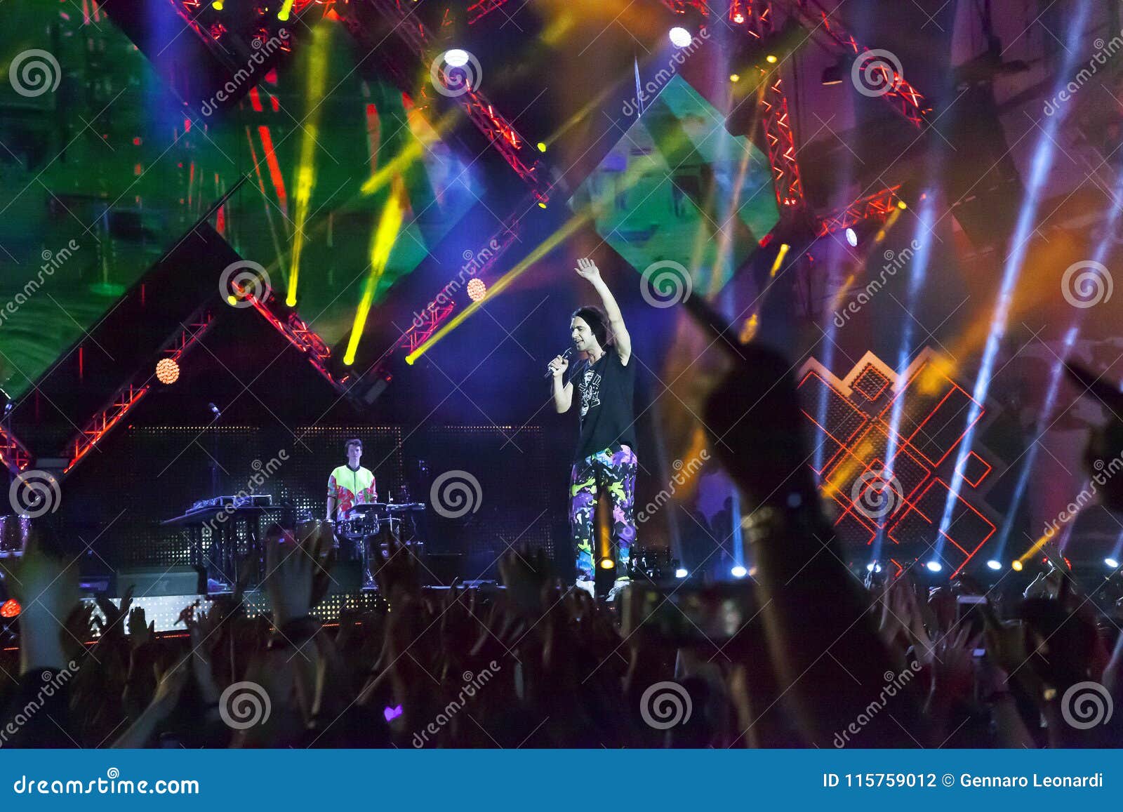 Cosmo Performs on the Stage of the Concert of the First of May ...