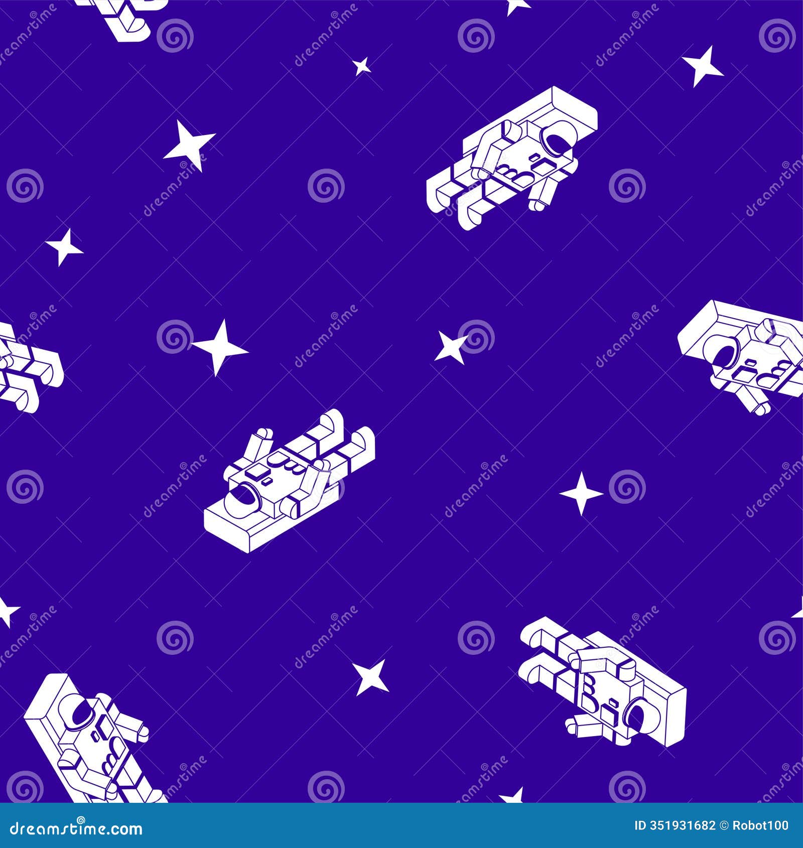 Astronaut On Background Of Mars. Solar System. View From Porthole Of ...