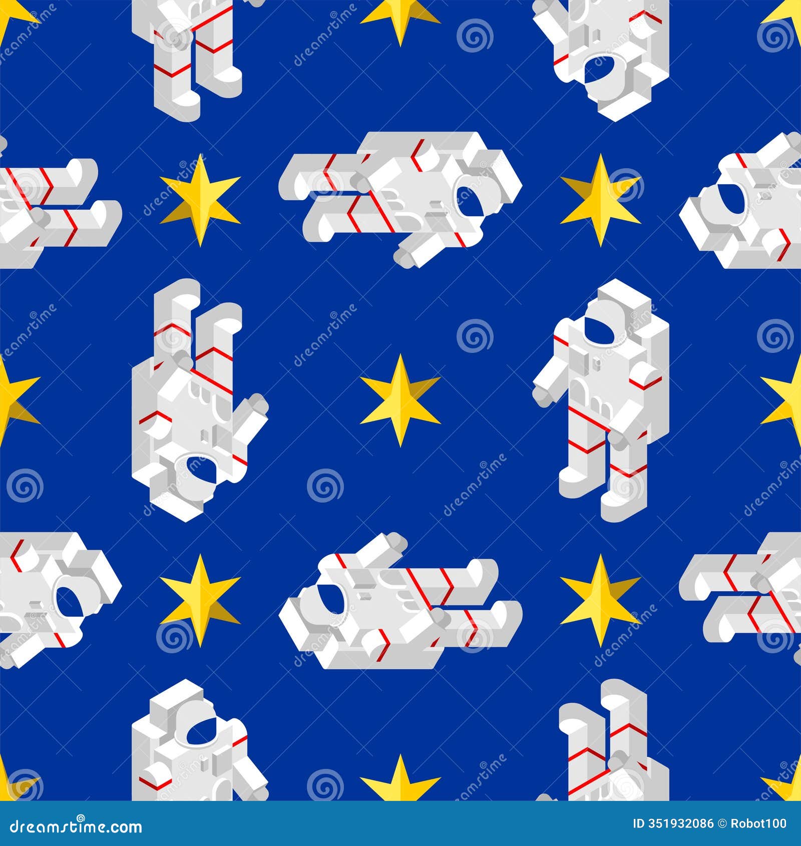 Astronaut On Background Of Mars. Solar System. View From Porthole Of ...