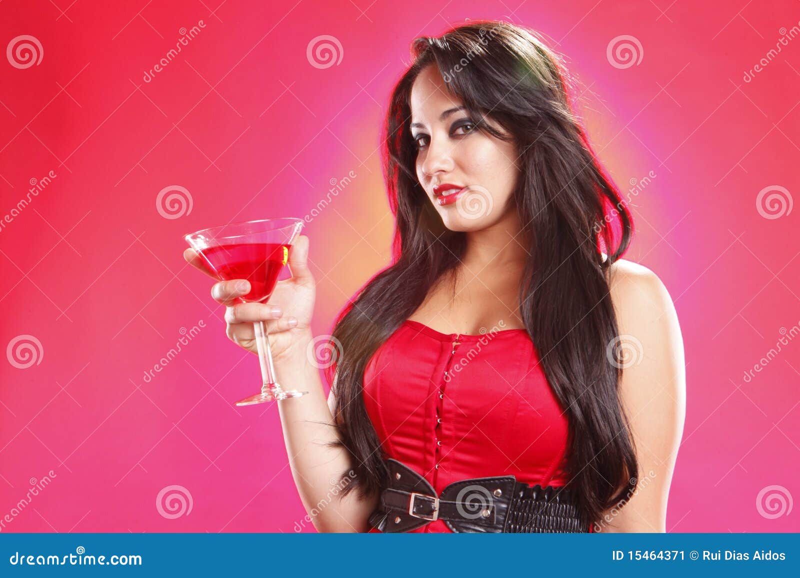 Cosmopolitan girl stock image. Image of hand, attractive - 15464371