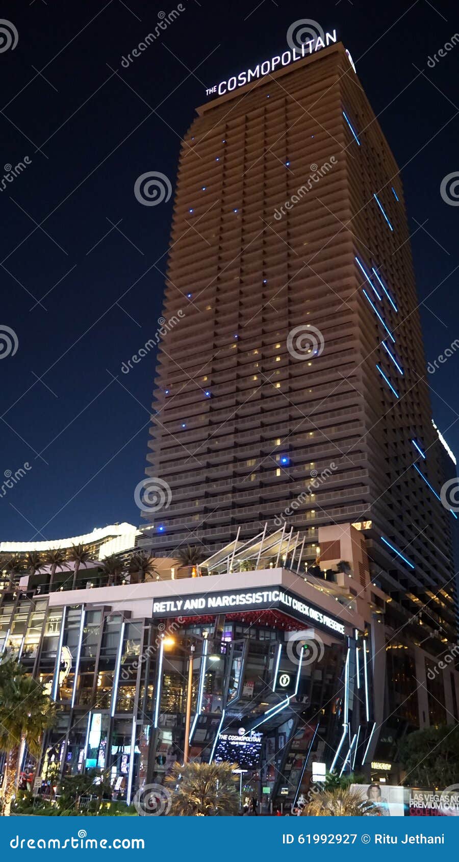 The Cosmopolitan of Las Vegas Editorial Photography - Image of cosmo ...