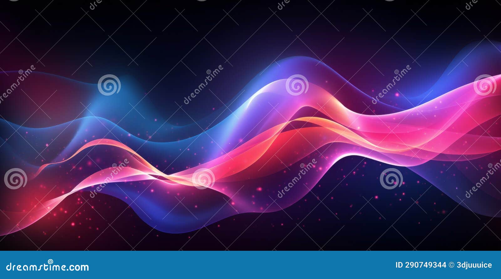Cosmos Creative Abstract Wavy Texture. Stock Illustration ...