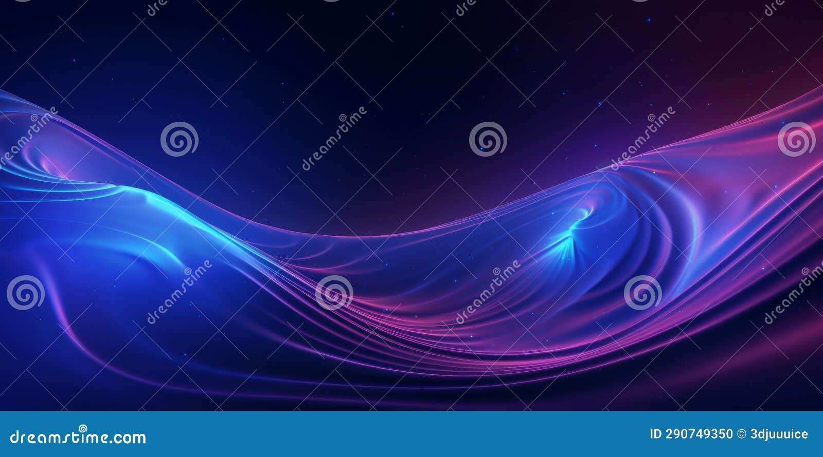 Cosmos Creative Abstract Wavy Texture. Stock Illustration ...