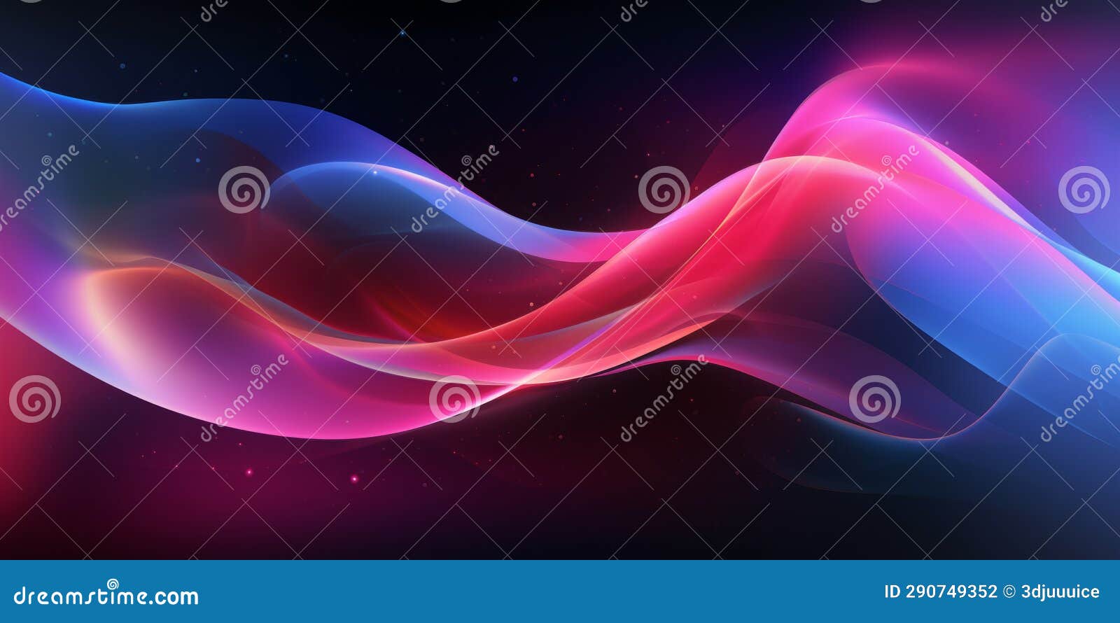 Cosmos Creative Abstract Wavy Texture. Stock Illustration ...