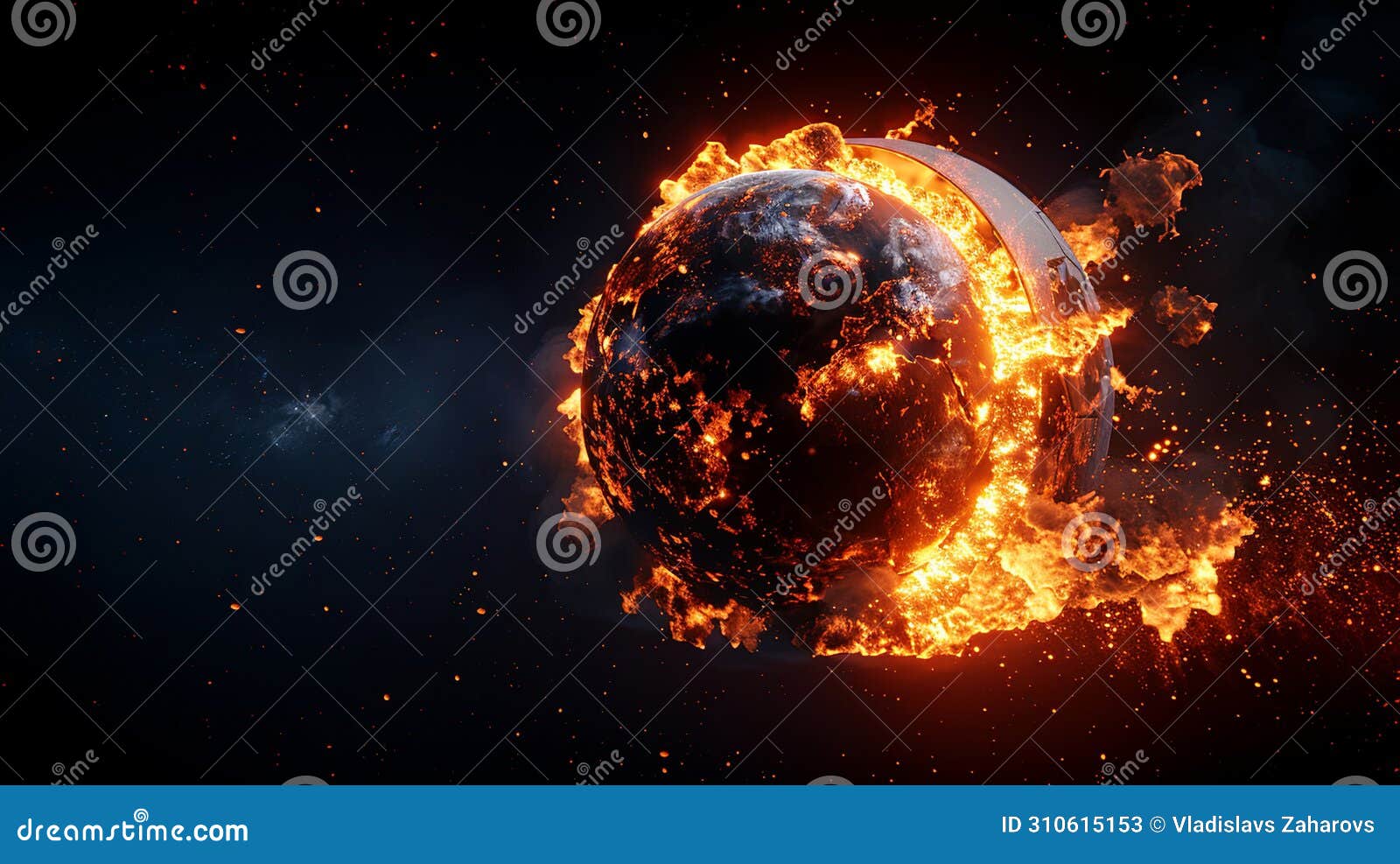 Cosmos, Earth and Cosmic Garbage are Symbols of the Endless Spaces and Challenges of the Mode ...