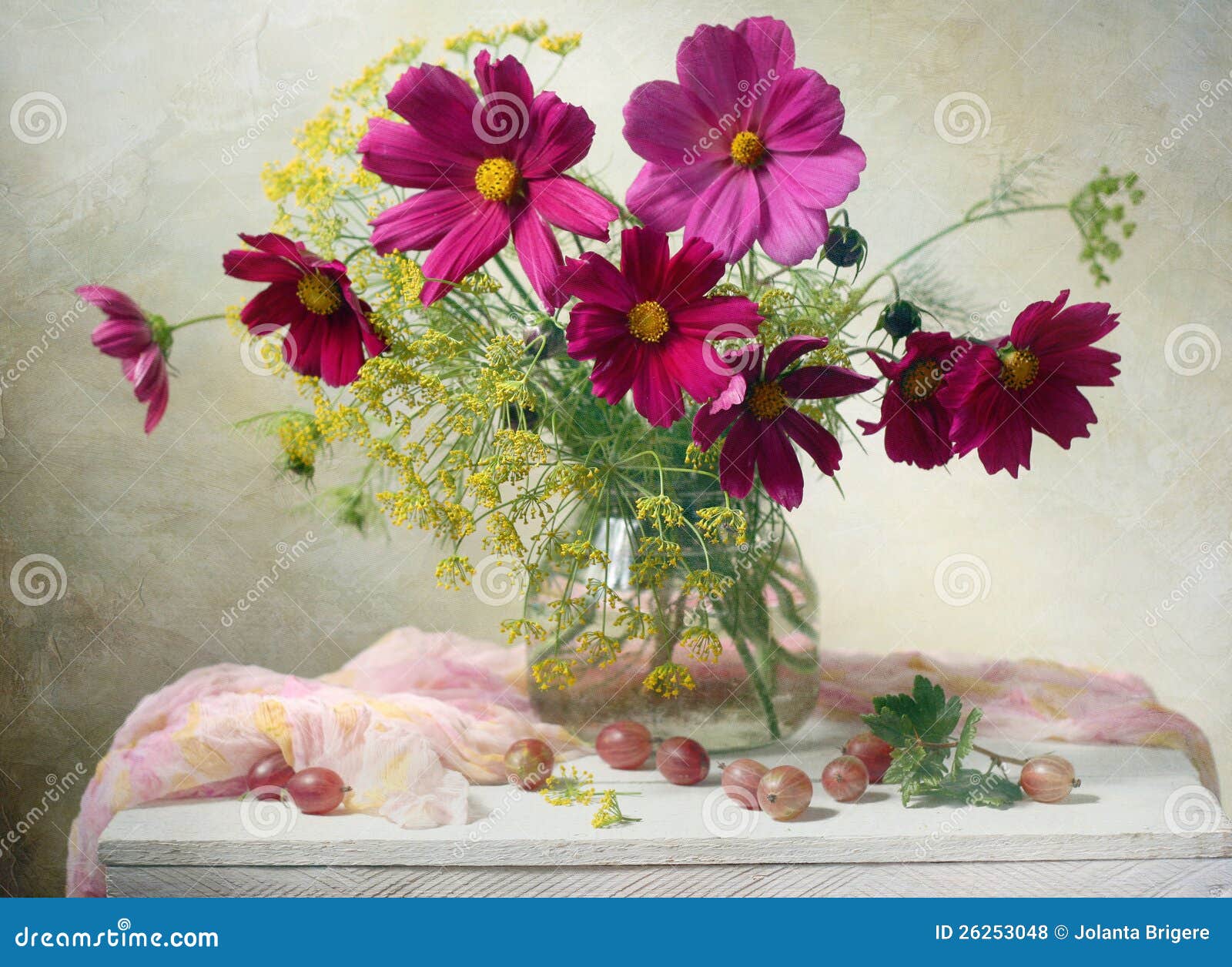 Cosmos flowers stock photo. Image of cosmos, petal, bouquet - 26253048