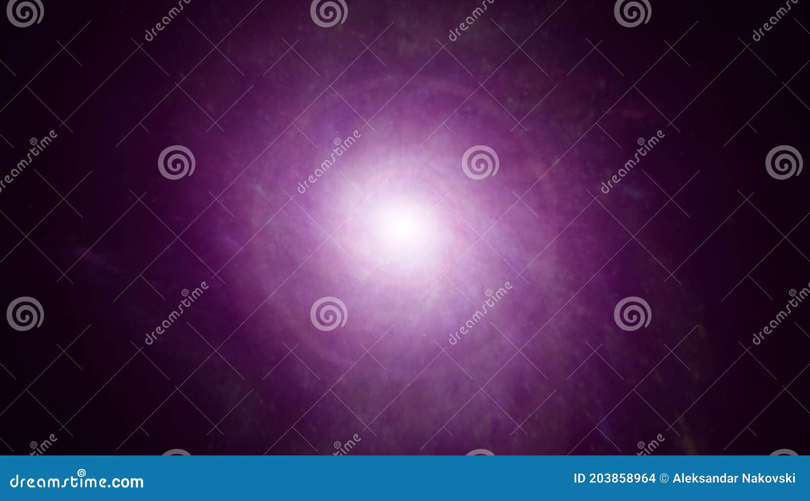 Cosmos Galaxy Nebula Ray Light Stock Illustration - Illustration of ...