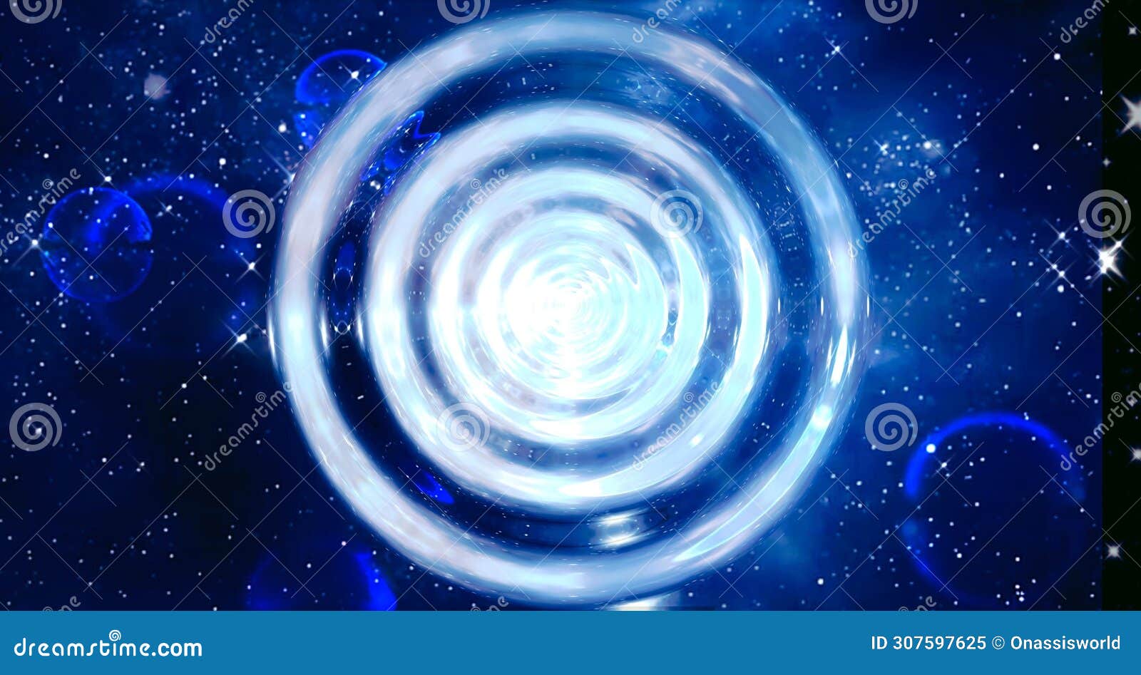 Cosmos Space Theme Abstract Background. Universe Time Travel Stock ...