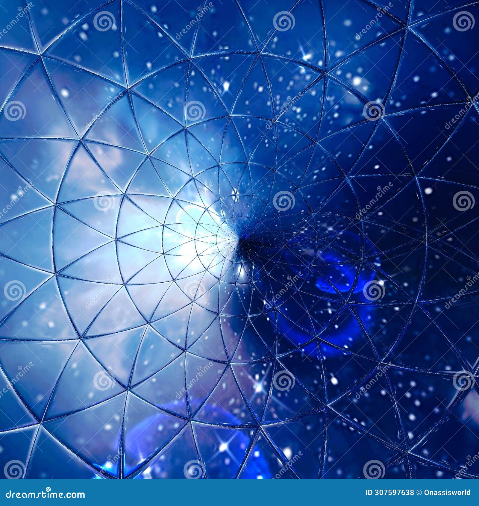 Cosmos Space Theme Abstract Background. Universe Time Travel Stock ...