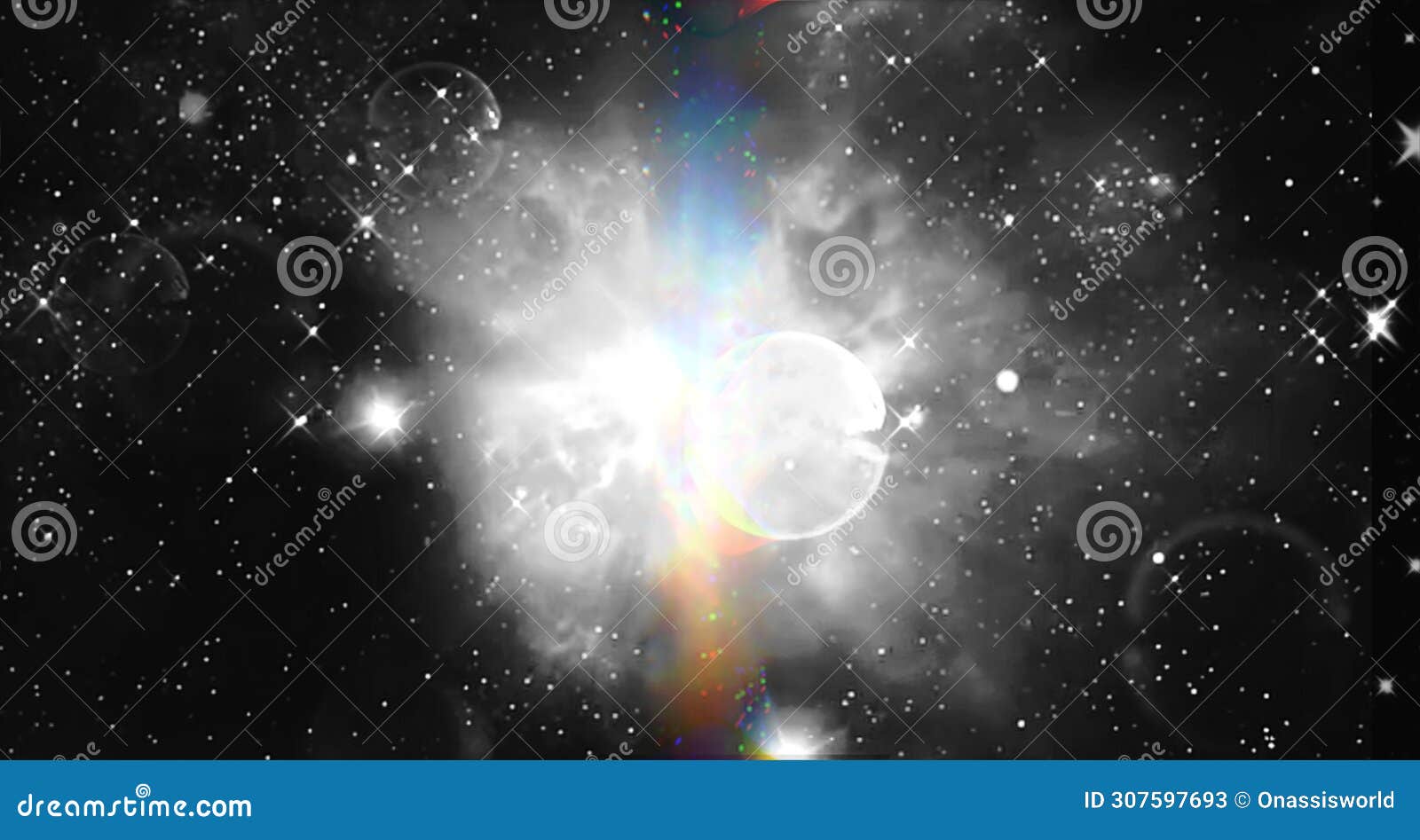 Cosmos Space Theme Abstract Background. Universe Time Travel Stock ...