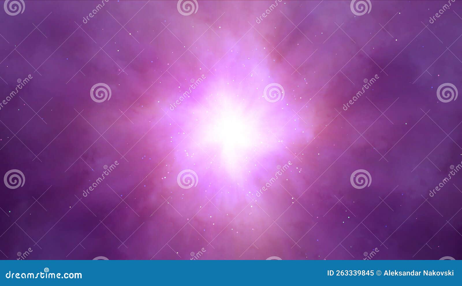 Cosmos Star Ray Light Space Particle Nebula Stock Illustration ...