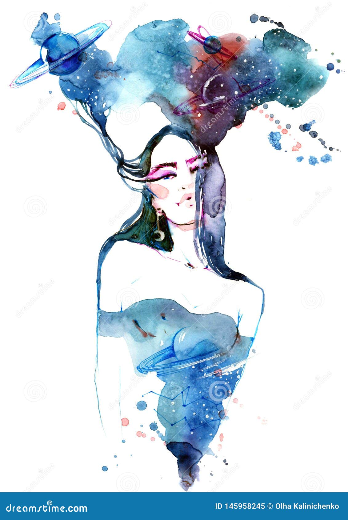 Cosmos stock illustration. Illustration of space, ship - 145958245