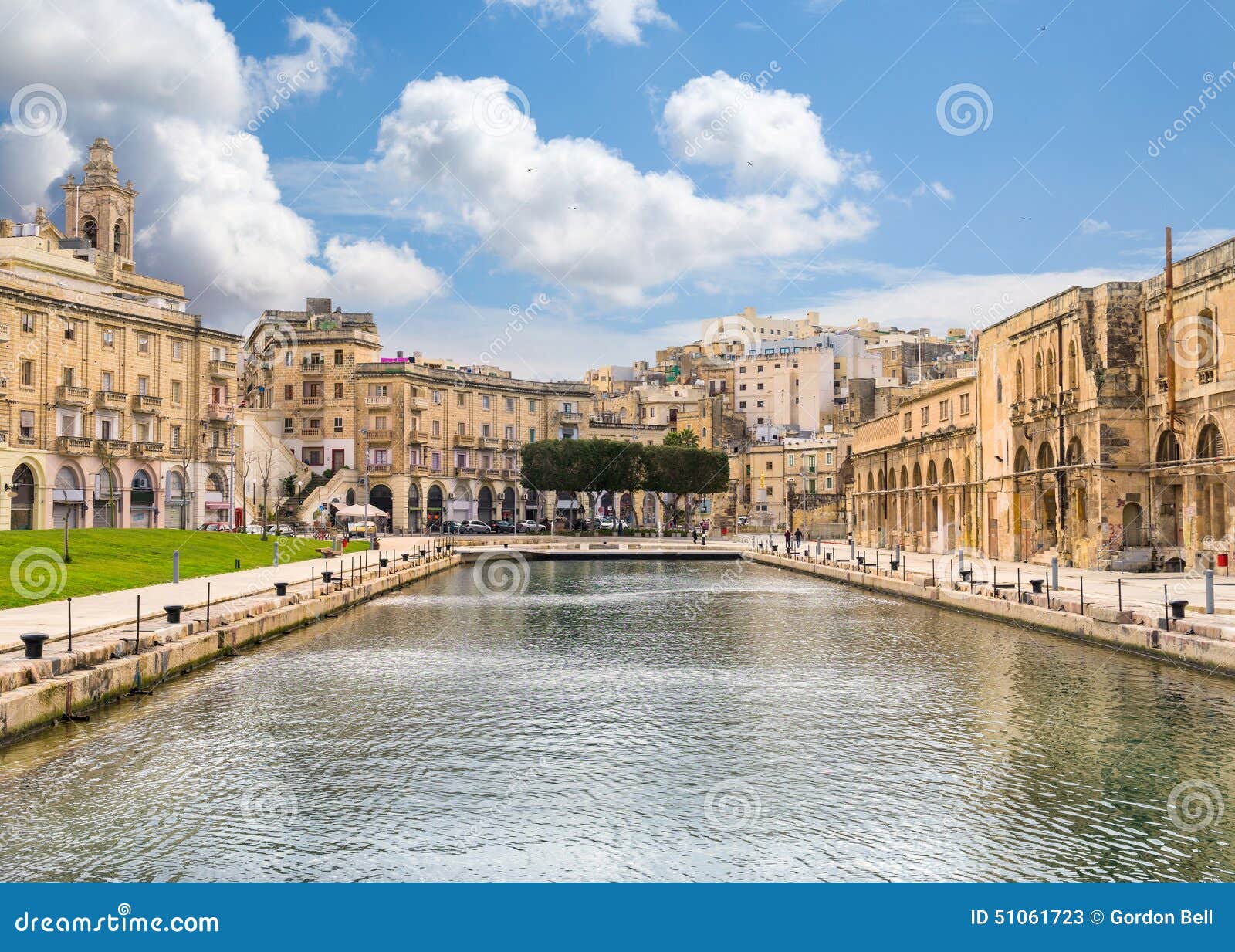 Cospicua waterfront stock image. Image of world, cities - 51061723