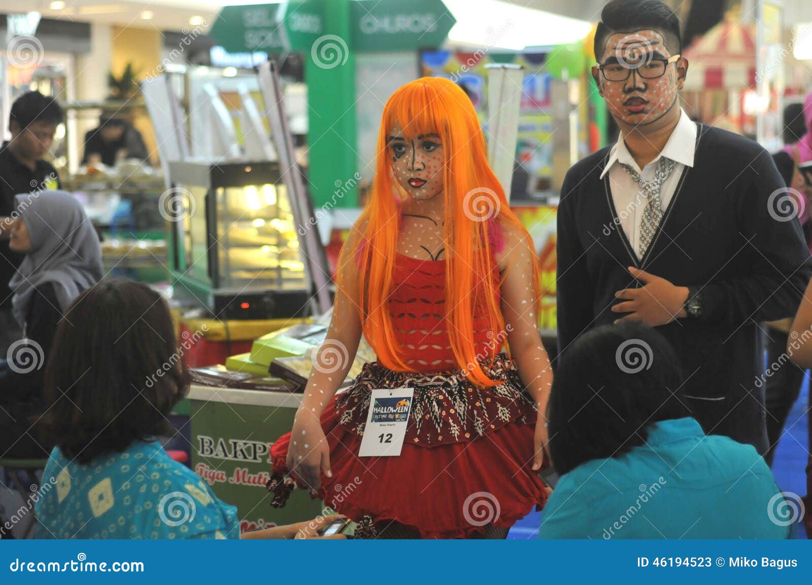 Cosplay Competition in Indonesia Editorial Stock Photo - Image of ...