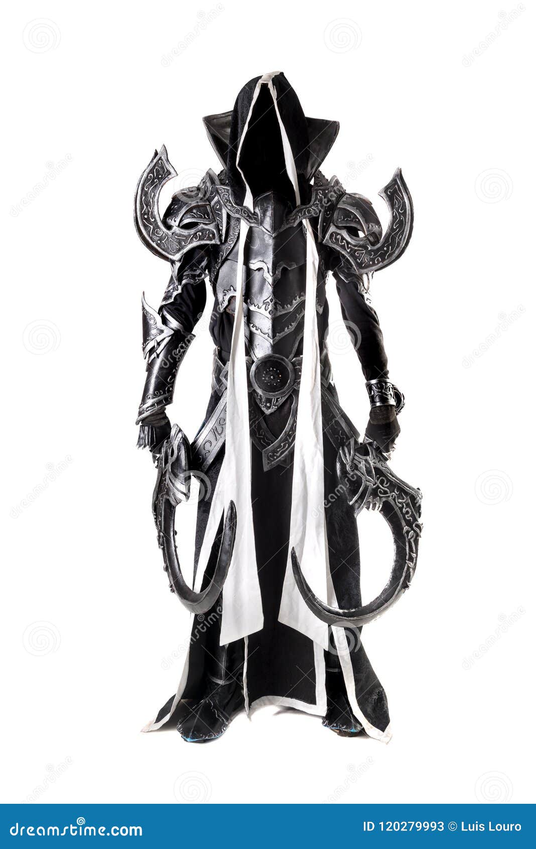 Cosplay di un demone immagine stock. Immagine di satana - 120279993