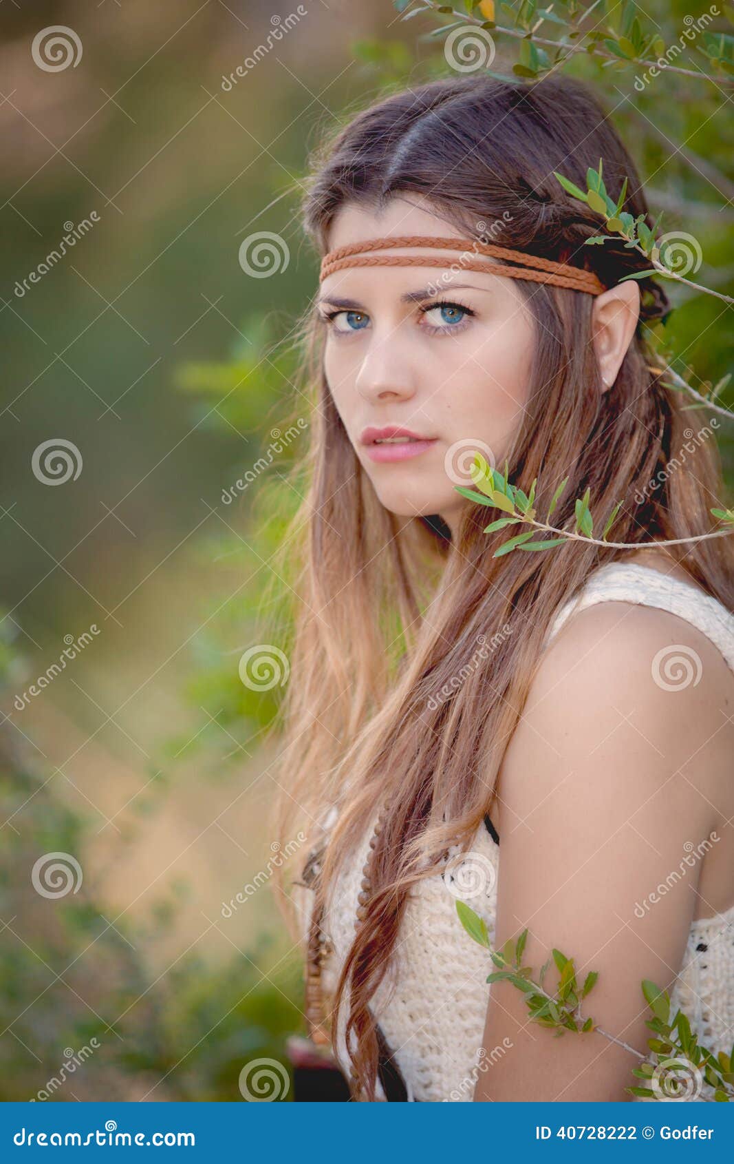 Cosplay Elf Fairy Tale Character Stock Photo - Image of girl, ears ...