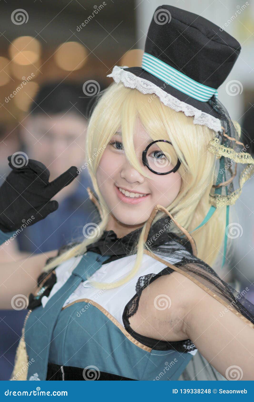 Cosplayers Posing And Performing For Fans And Photographers At The ...