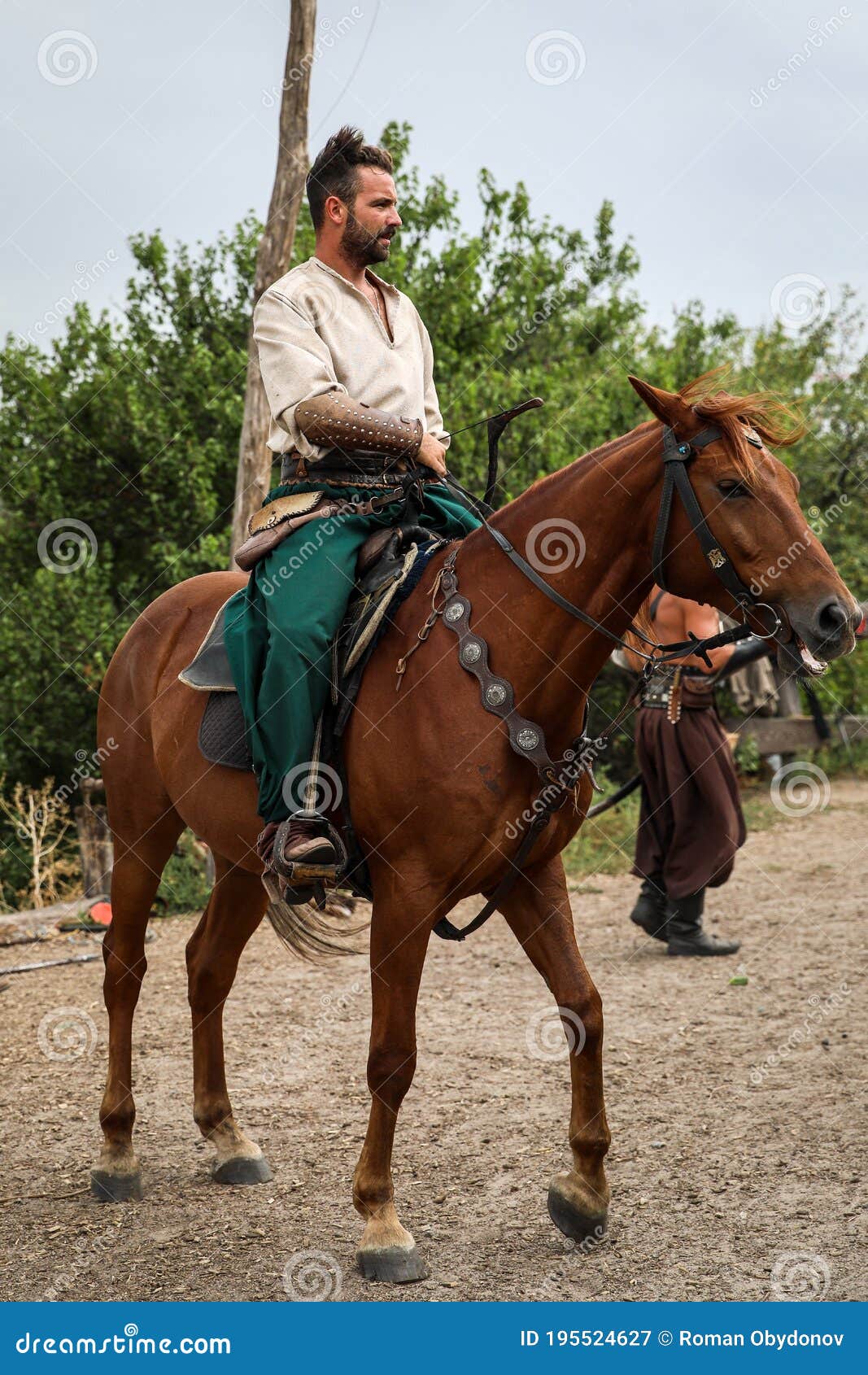 Cossacks Train in Martial Arts on the Island of Khortitsa Editorial ...