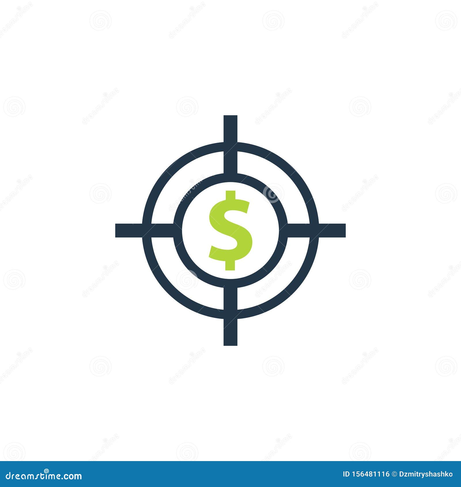 Cost Center icon stock vector. Illustration of glyph - 156481116