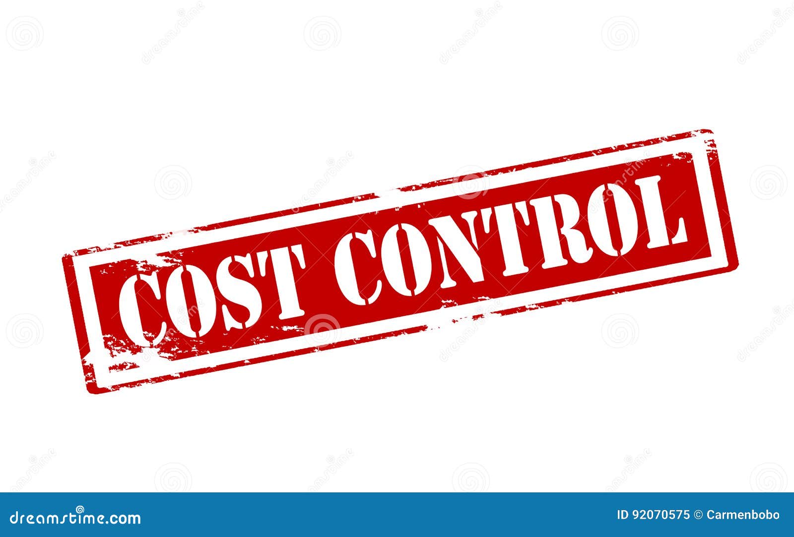 Cost control stock illustration. Illustration of cost - 92070575