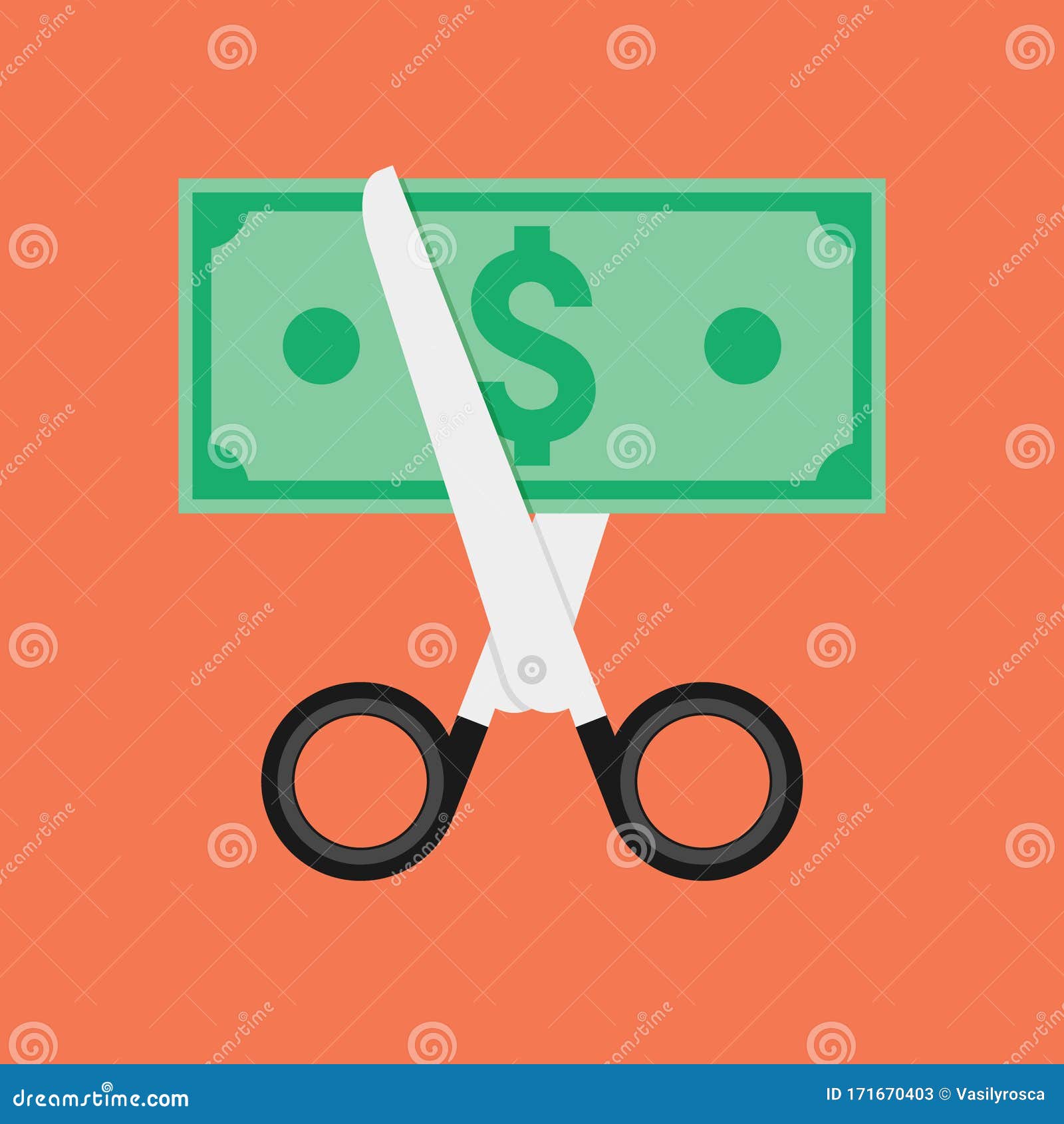 Price Reduce Cartoon Vector | CartoonDealer.com #82273479