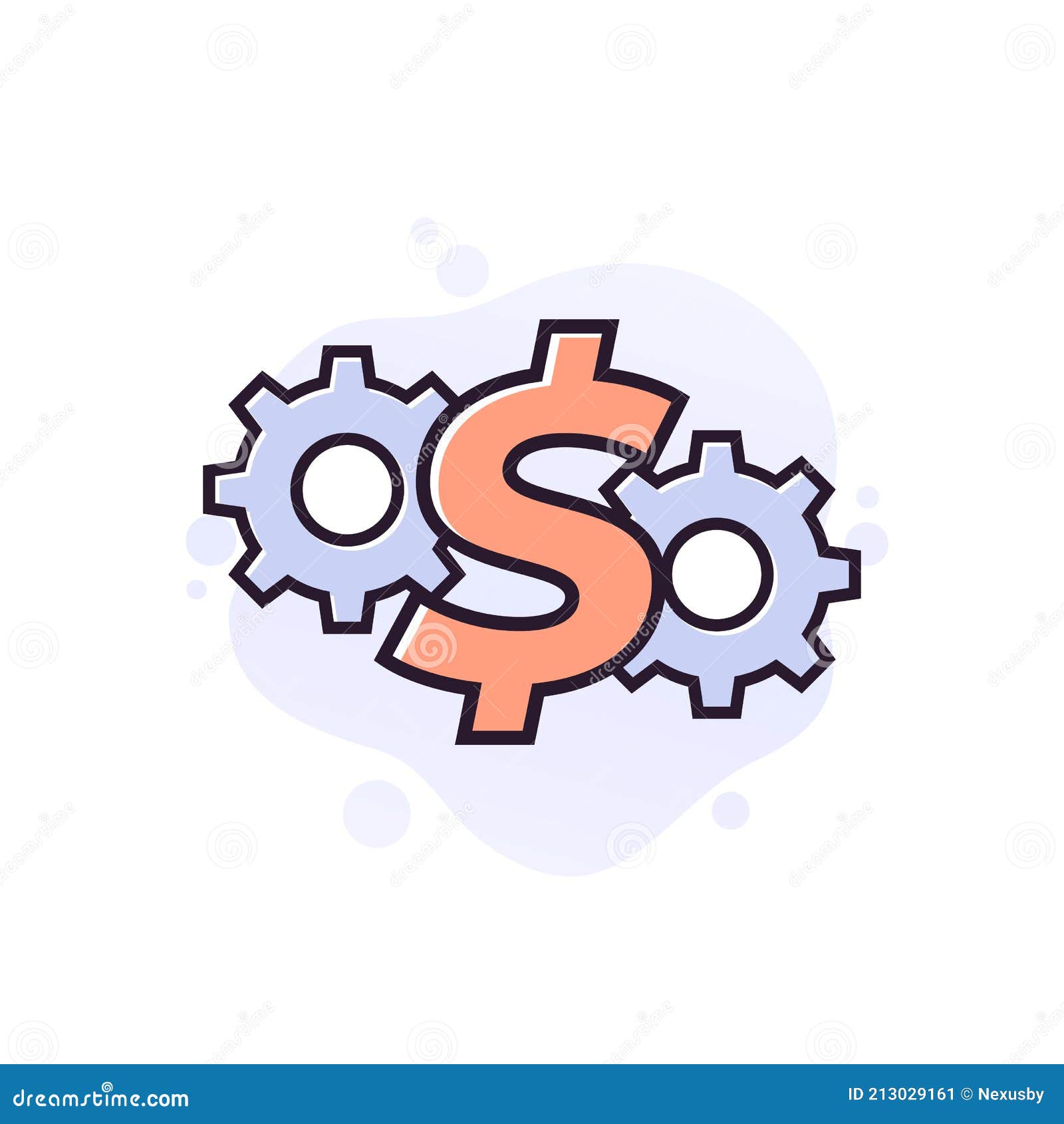 Cost Effective Icon, Financial Concept Stock Vector - Illustration of ...