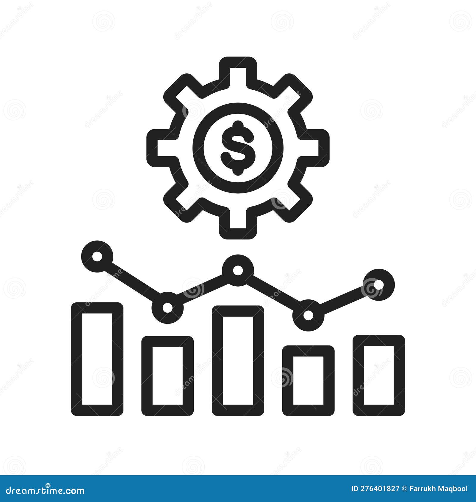 Cost Management Icon Vector Image. Suitable for Mobile Apps, Web Apps ...