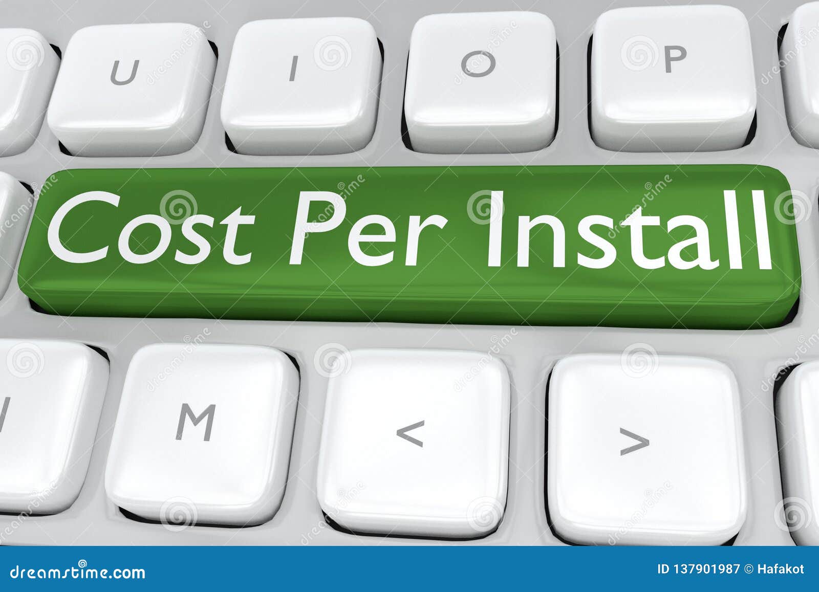 Cost Per Install CPI Concept Stock Illustration - Illustration of ...