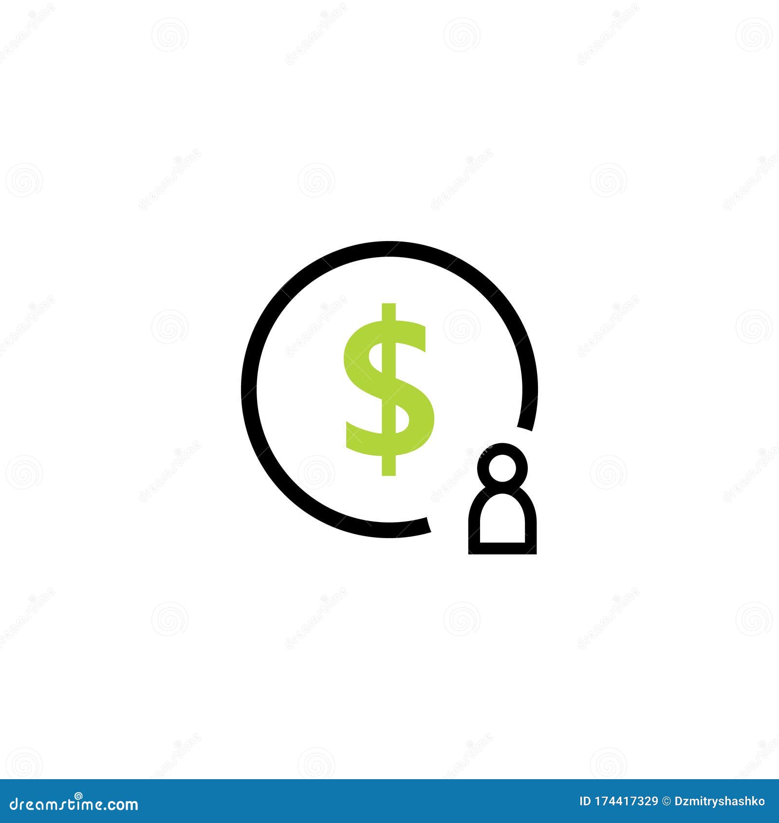 CPS, Cost Per Lead. Concept With Keywords, Letters, And Icons. Flat ...