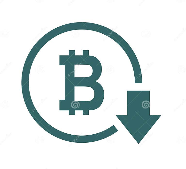 Cost Reduction- Decrease Icon. Vector Symbol Image Isolated on ...