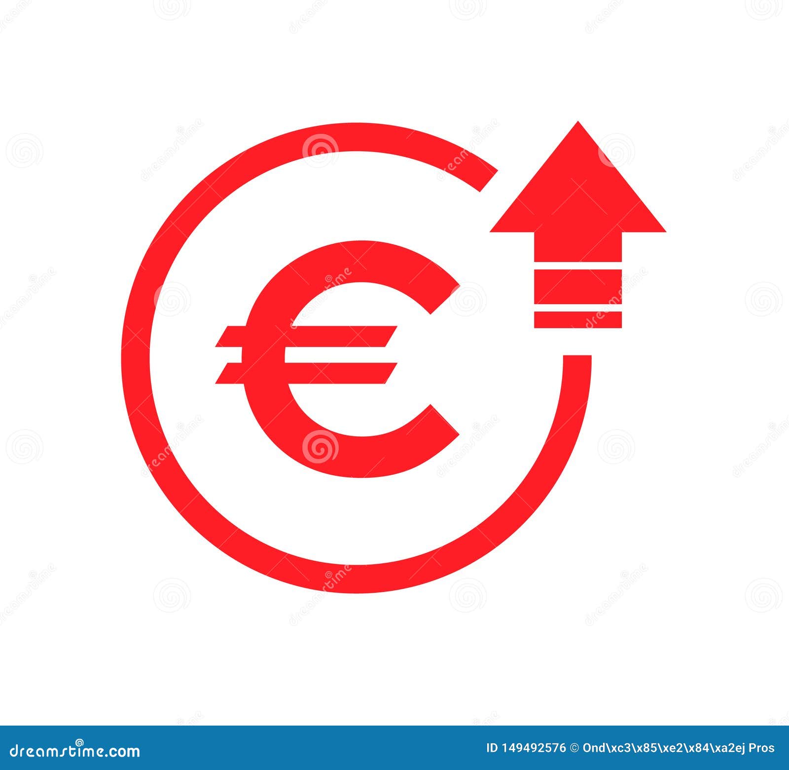 Set Of Cost Symbol Yuan Increase And Decrease Icon. Money Vector Symbol Isolated On Background ...