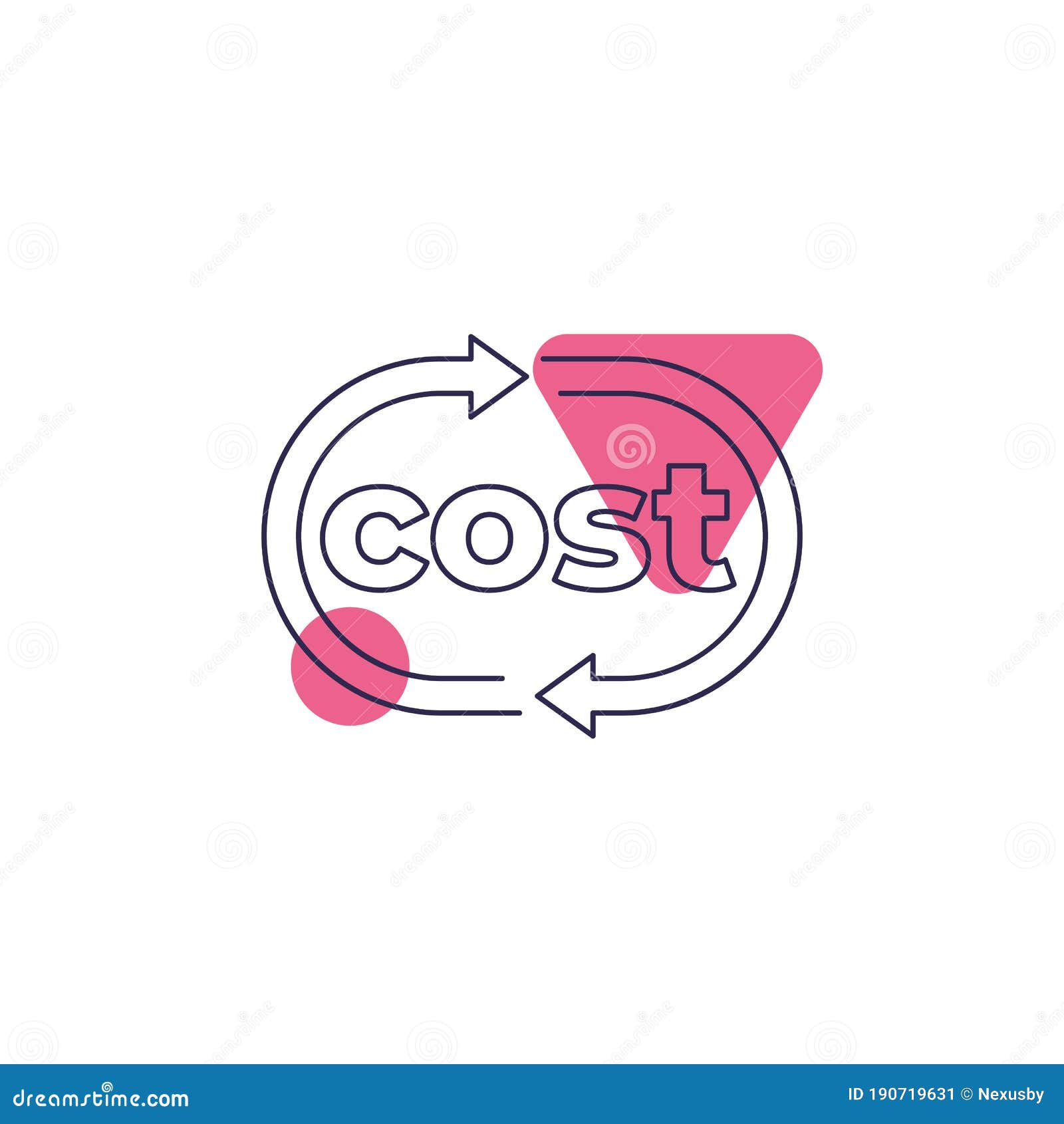 Cost Vector Line Icons Set. Expense, Price, Tariff, Levy, Vendor ...