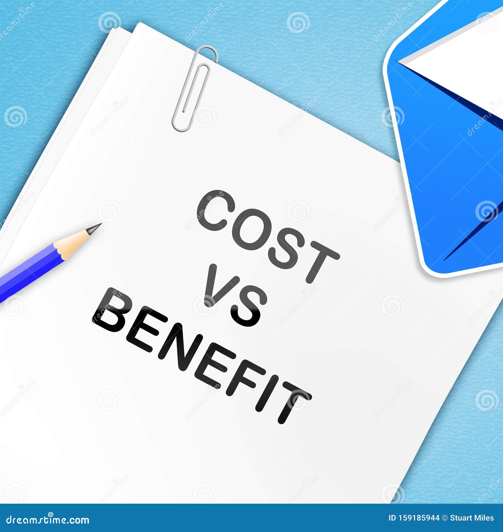 Cost Vs Benefit Report Means Comparing Price Against Value - 3d ... Cost Vs Benefit Report Means Comparing Price Against Value - 3d ...