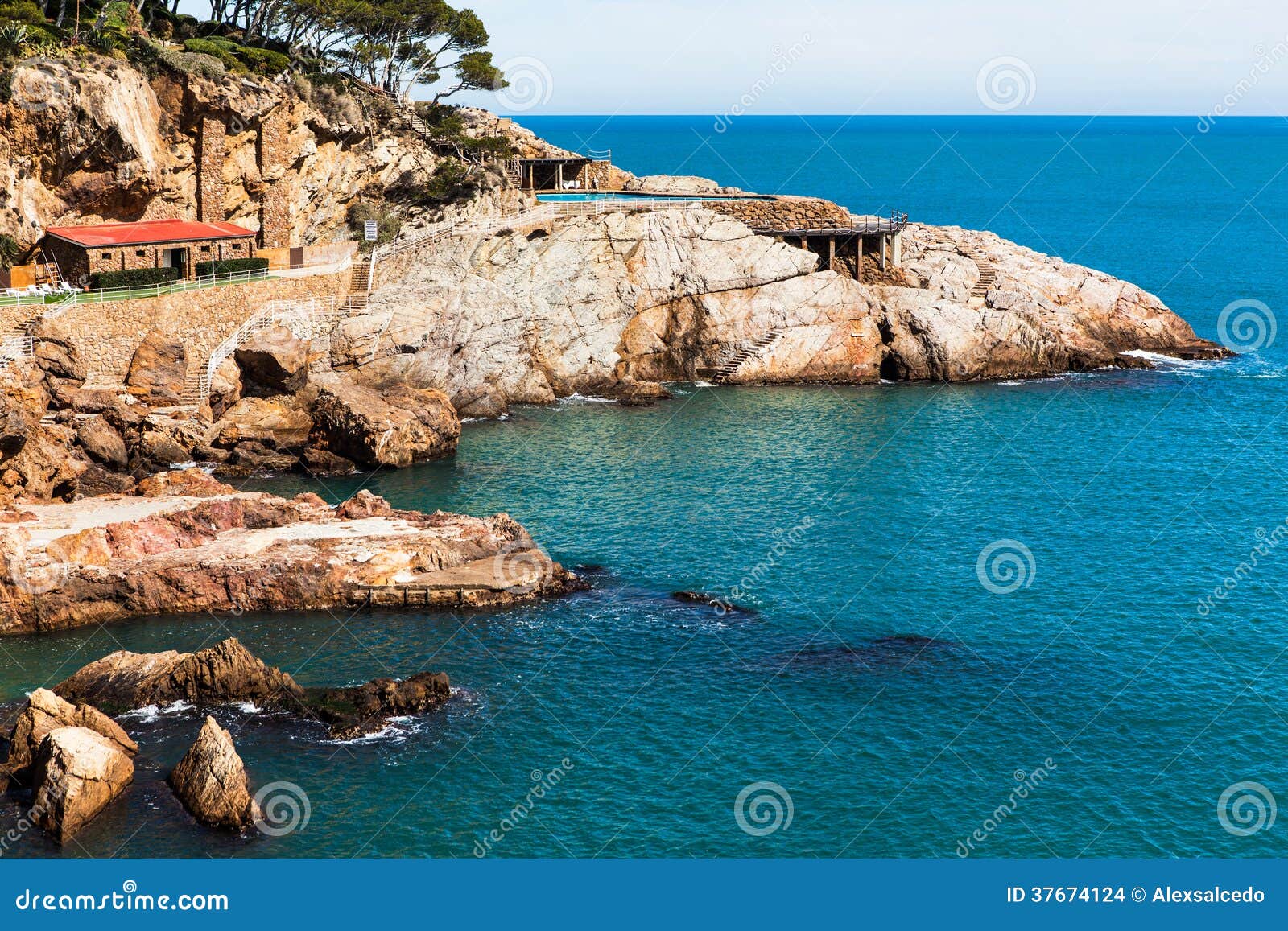 Costa Brava stock photo. Image of girona, brava, vacations - 37674124