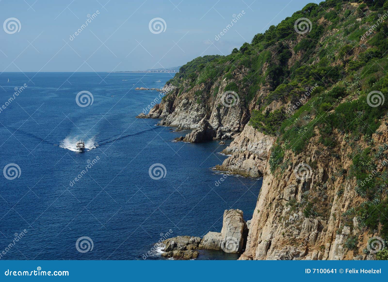 Costa Brava stock image. Image of beach, nature, destinations - 7100641