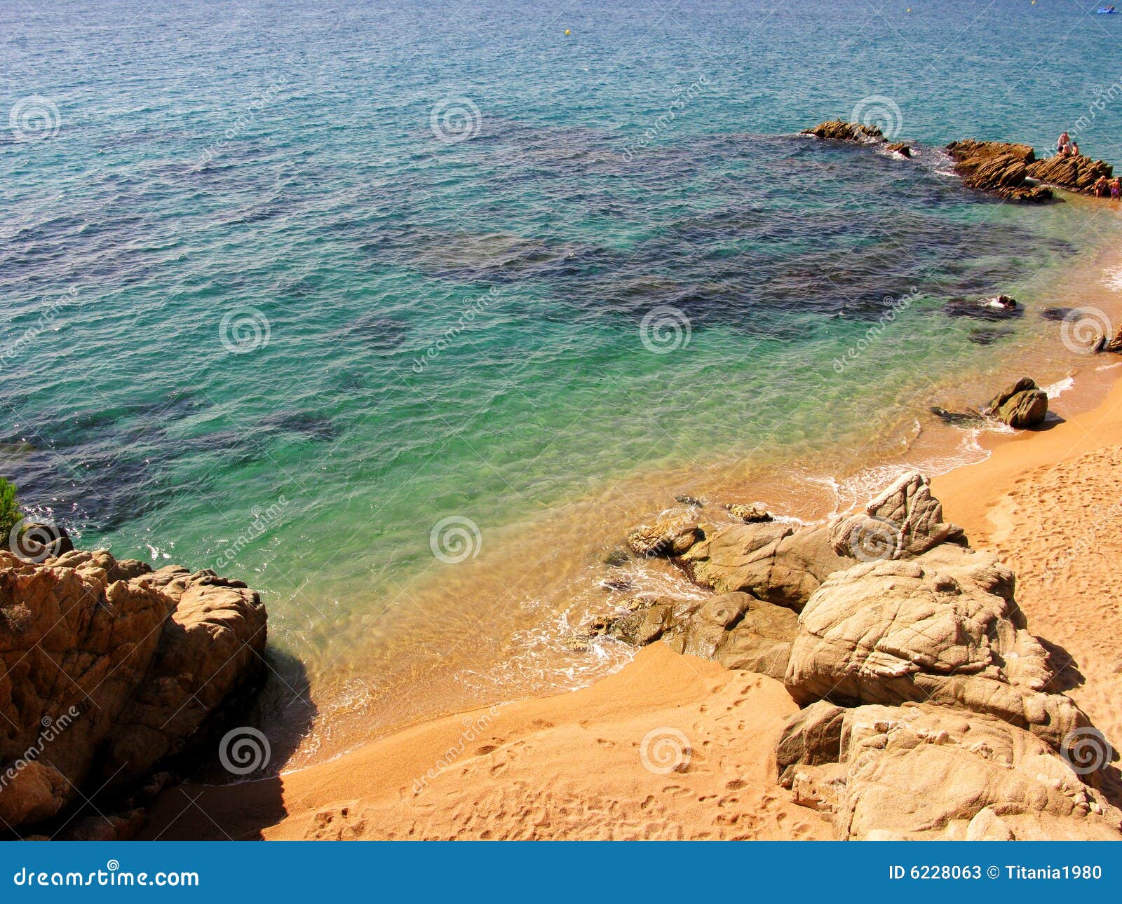 Costa Brava beach stock image. Image of travel, resort - 6228063