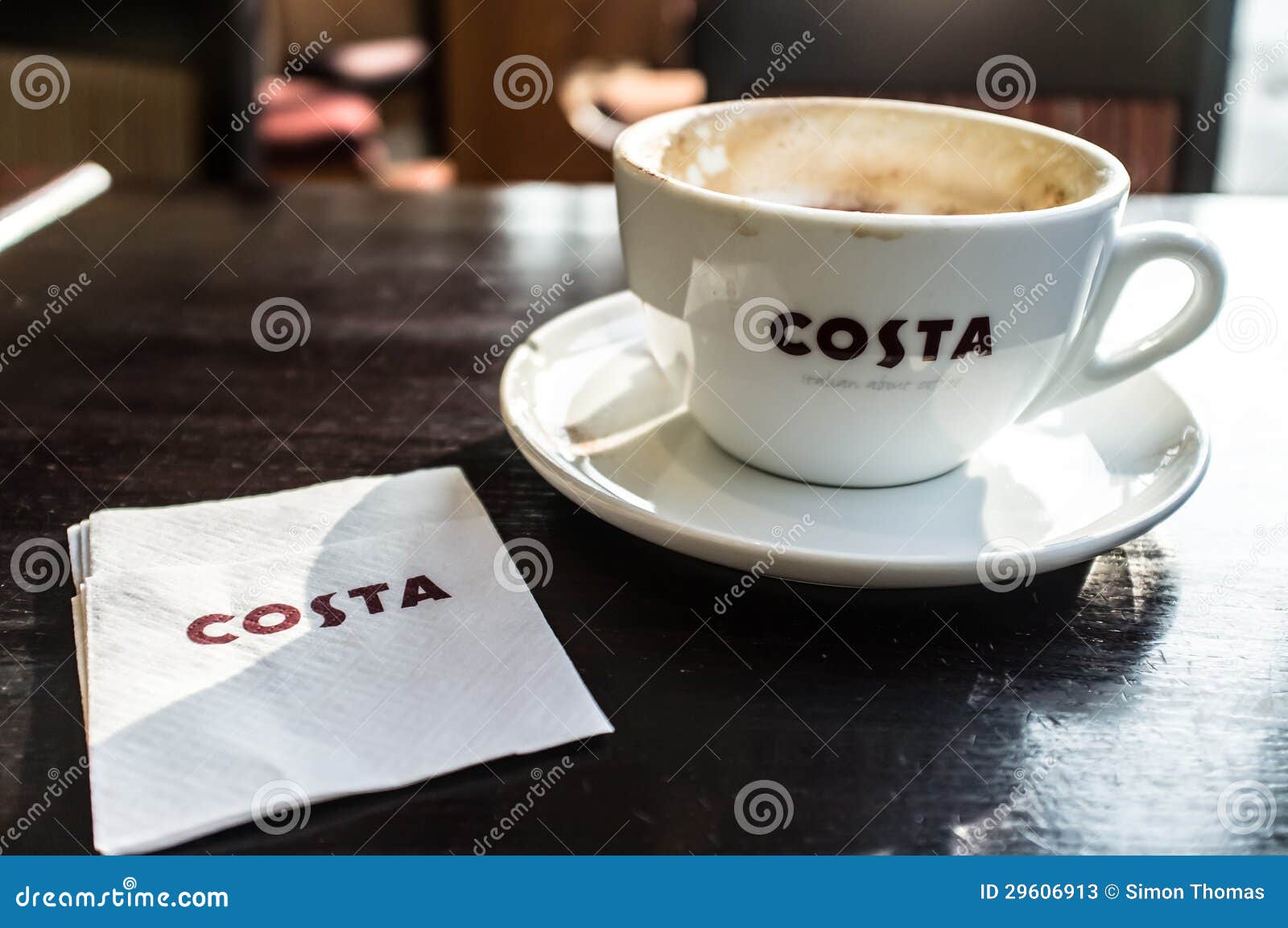 Costa Coffee Shop Sign Logo Editorial Photo | CartoonDealer.com #127406191