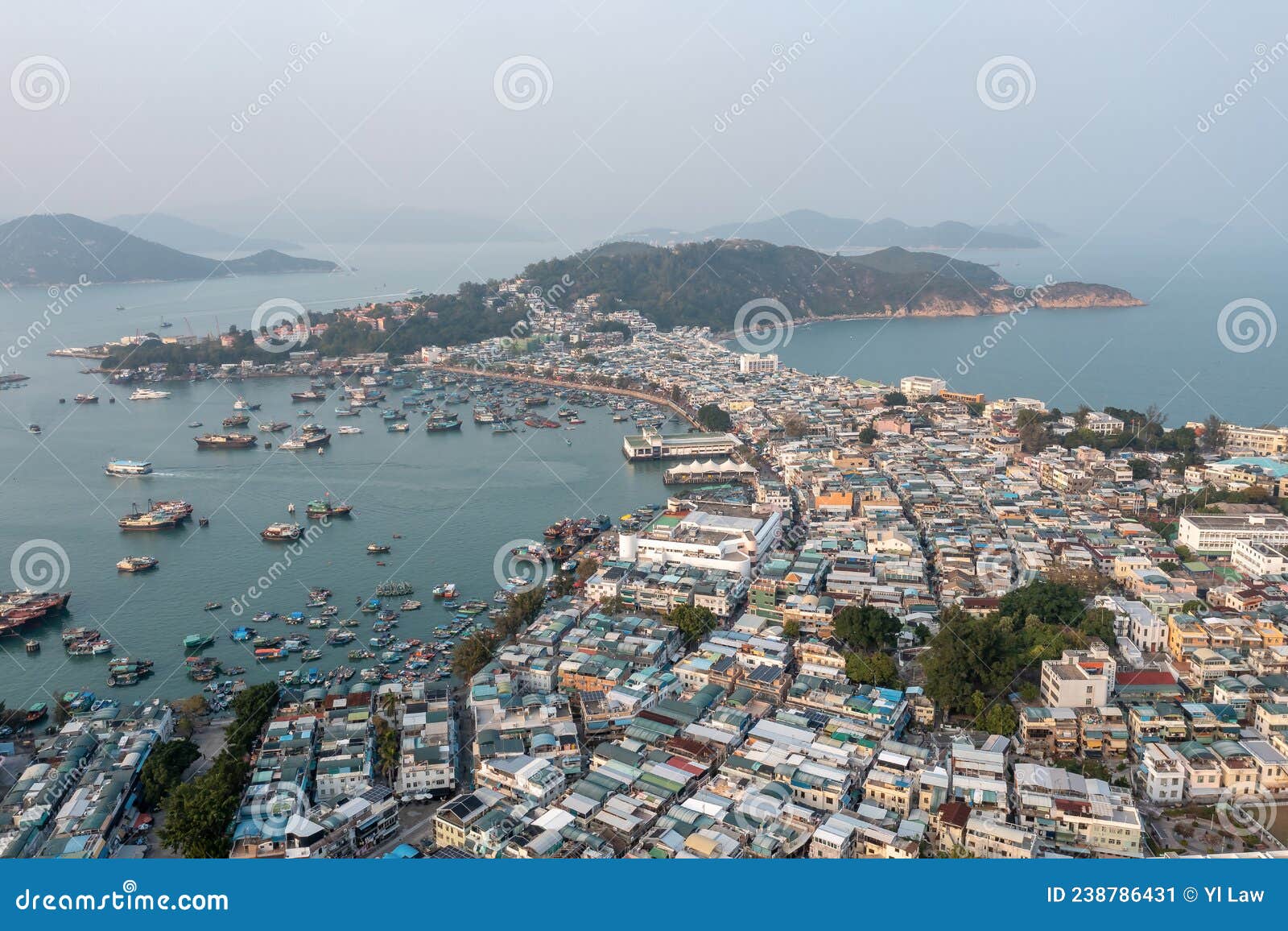 Costa De Cheung Chau Wan Hong Kong 7 Jan 2022 Imagem de Stock - Imagem ...