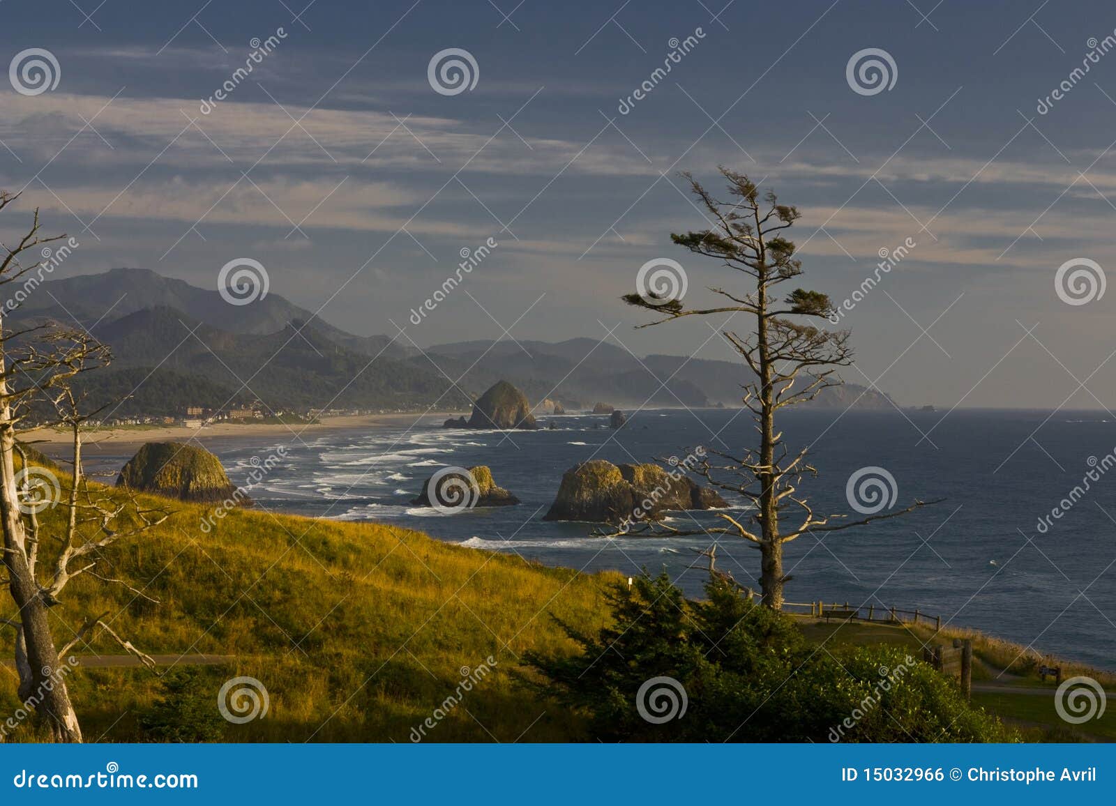 Costa de Oregon foto de archivo. Imagen de recorrido - 15032966