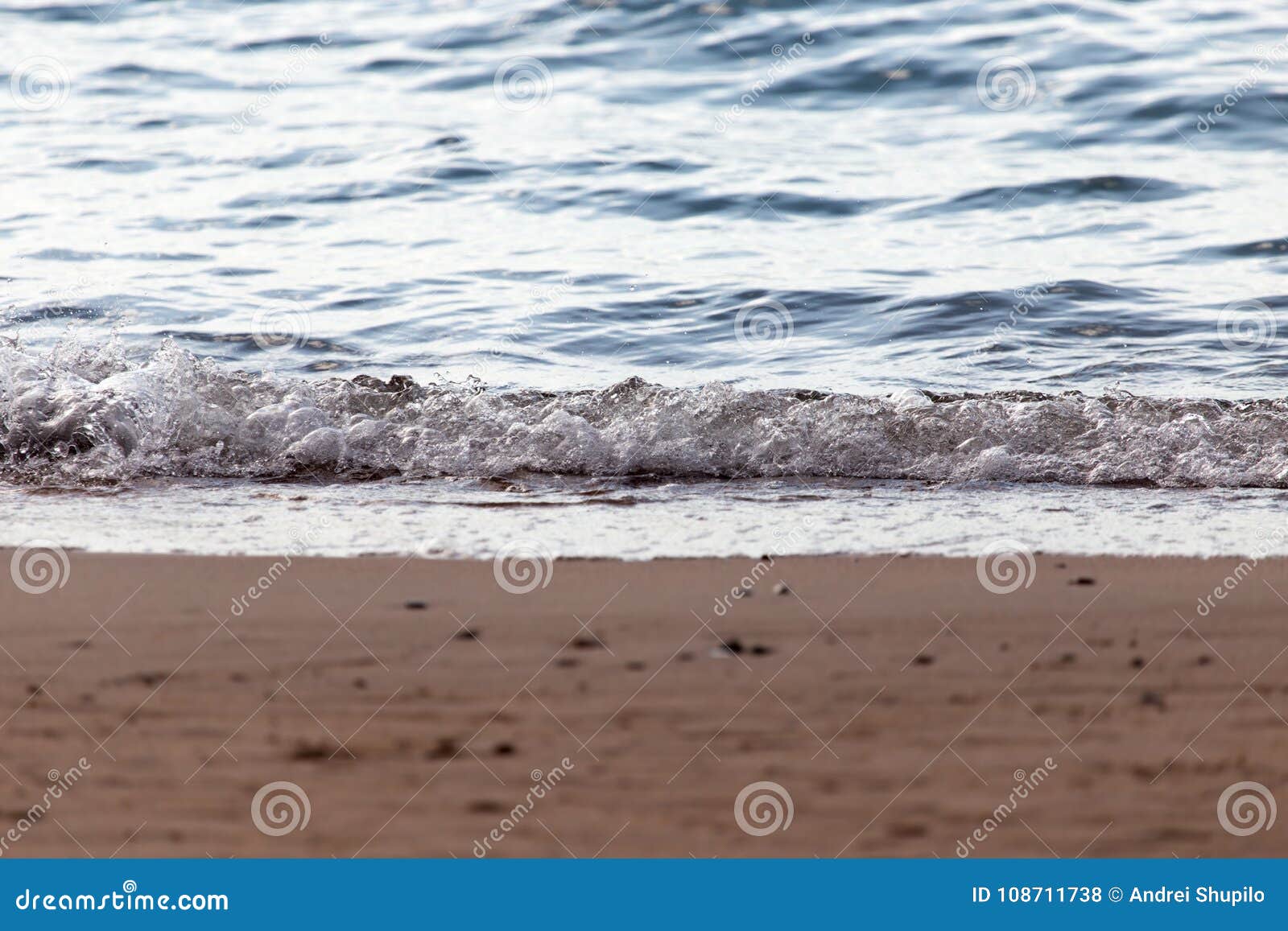 Costa De Sandy Do Mar Como Um Contexto Foto de Stock - Imagem de curso ...