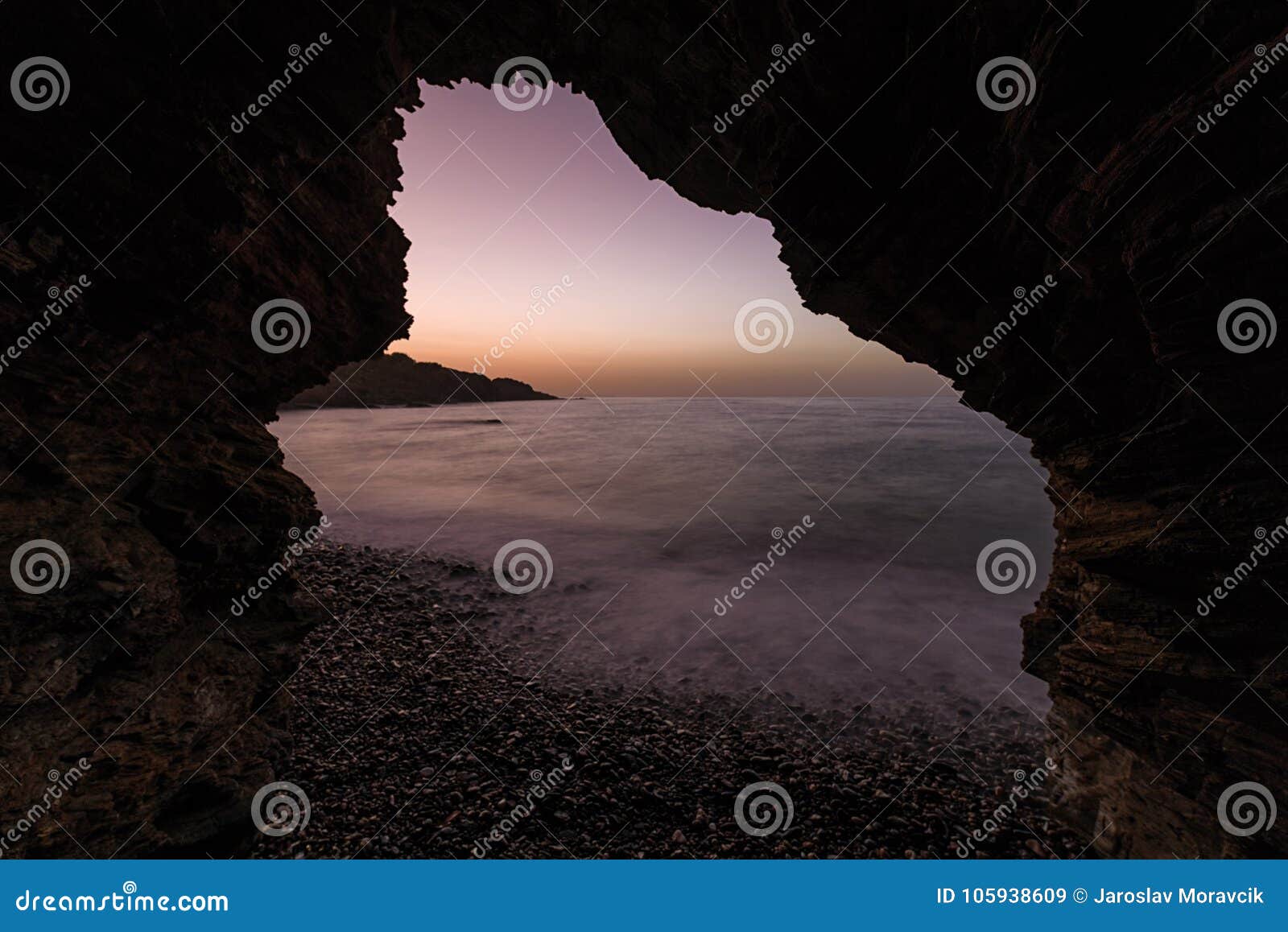 Costa En El Nigt Mar De Creta Imagen de archivo - Imagen de orilla ...