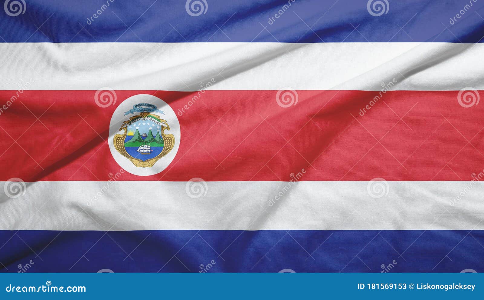 Costa Rica Flag Wavy Stock Photos - Free & Royalty-Free Stock Photos ...