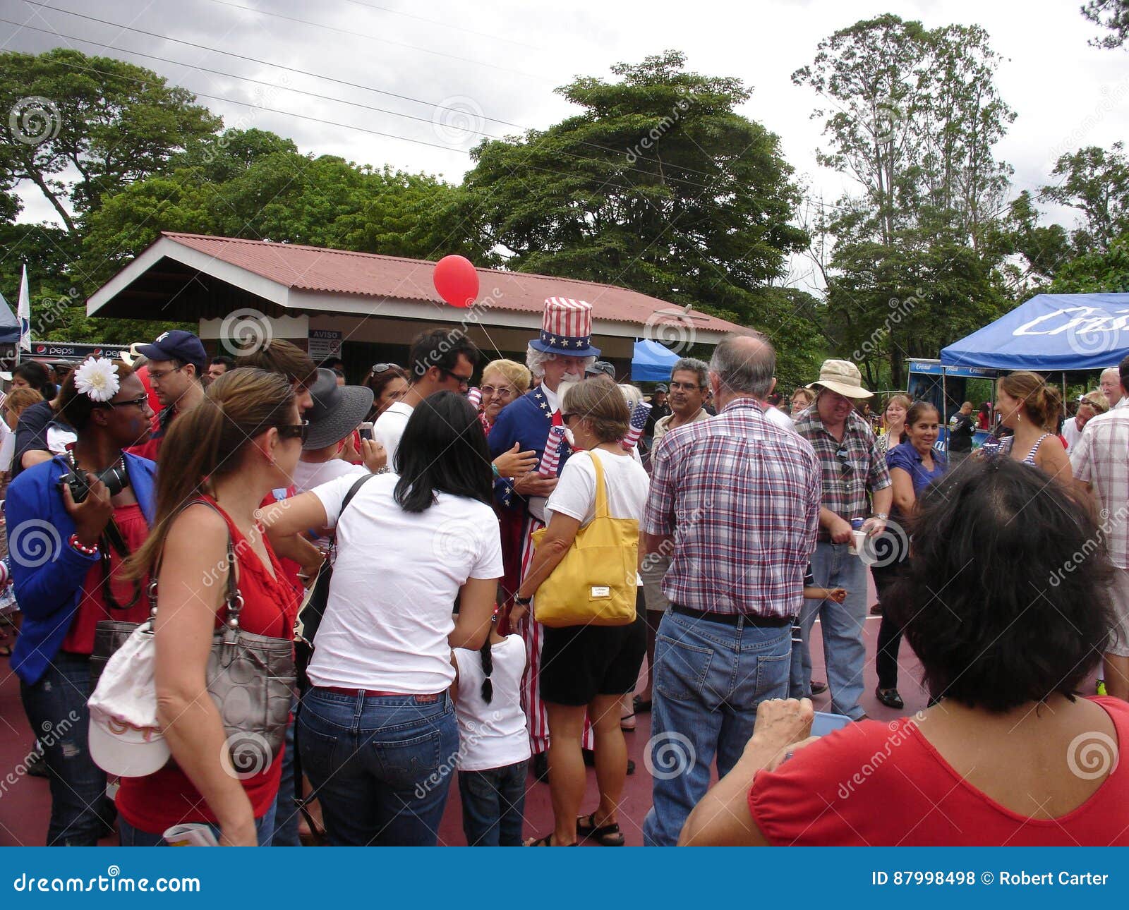 COSTA RICA 4th of JULY editorial stock photo. Image of festive - 87998498