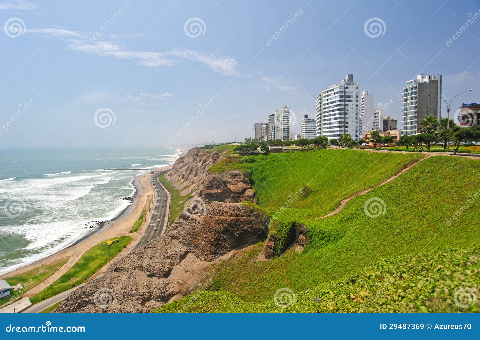 Costa Verde stock image. Image of verde, pacific, peru - 29487369
