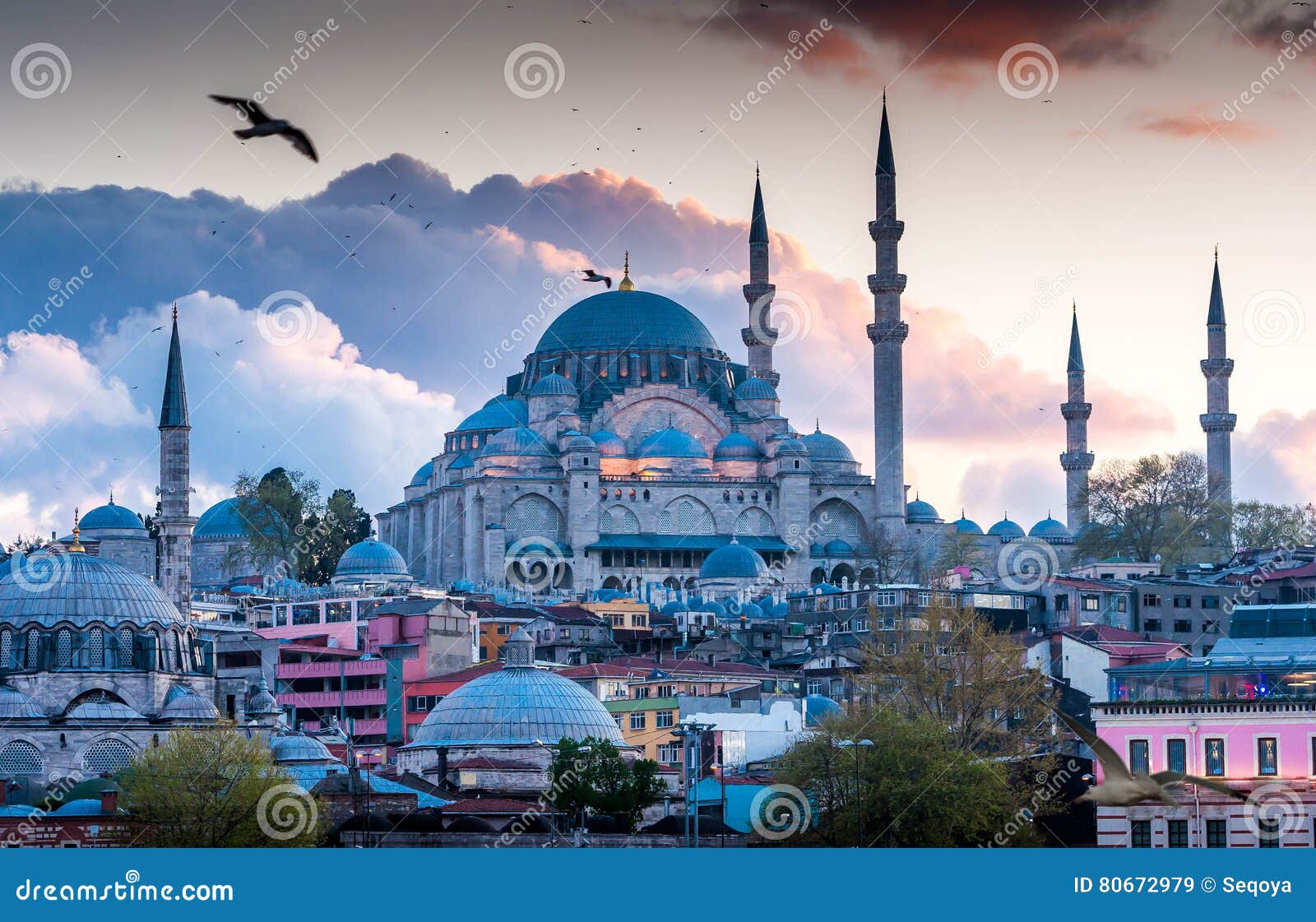 Costantinopoli La Capitale Della Turchia Immagine Stock - Immagine di ...