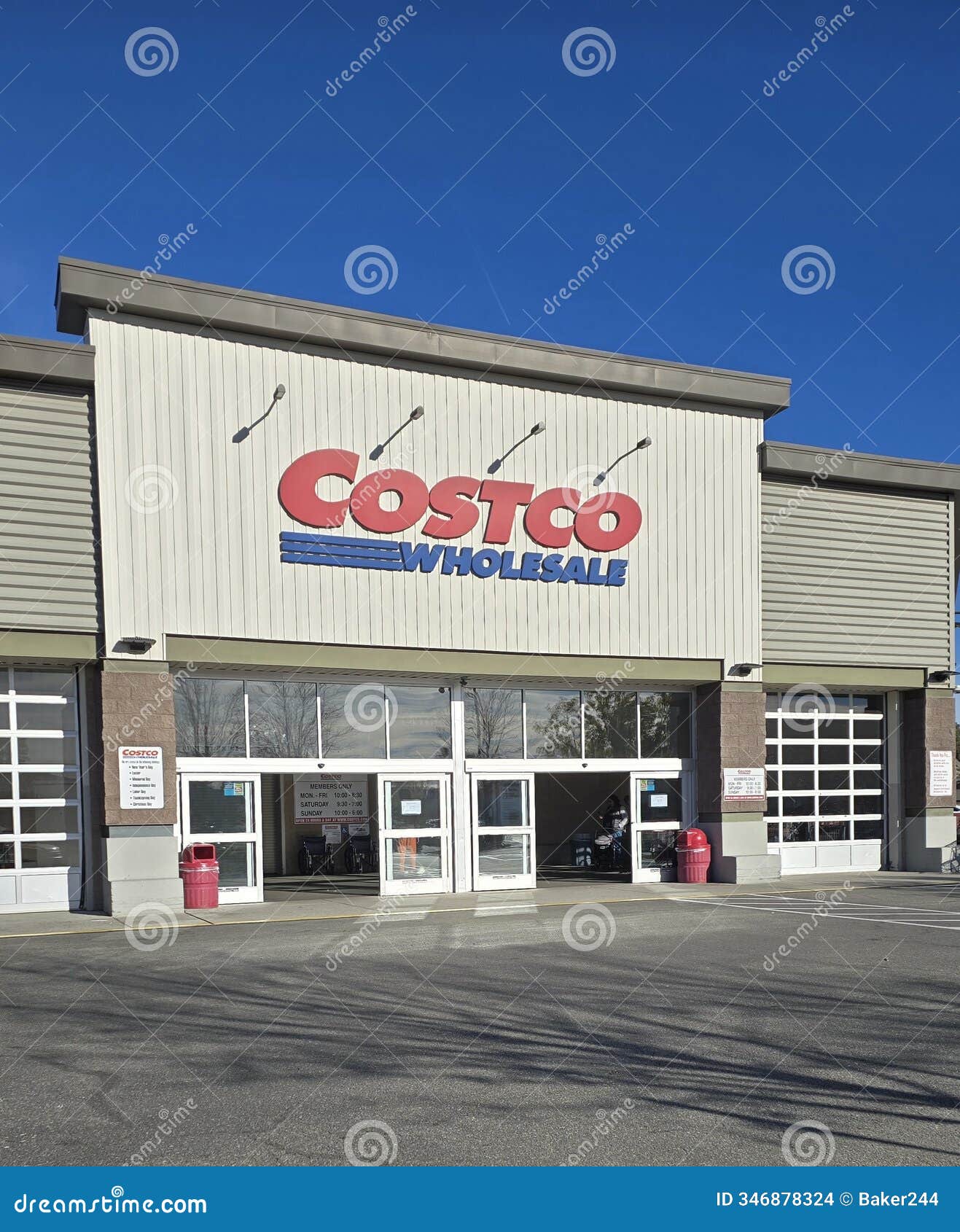 Costco Store Front editorial stock image. Image of costco - 346878324