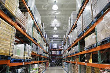 Costco store interior editorial image. Image of package - 57760535