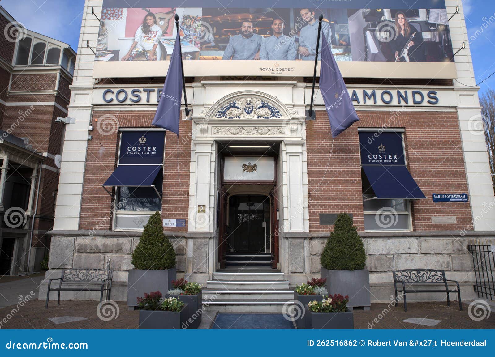 Coster Diamonds Building at Amsterdam the Netherlands 23-2-2022 ...