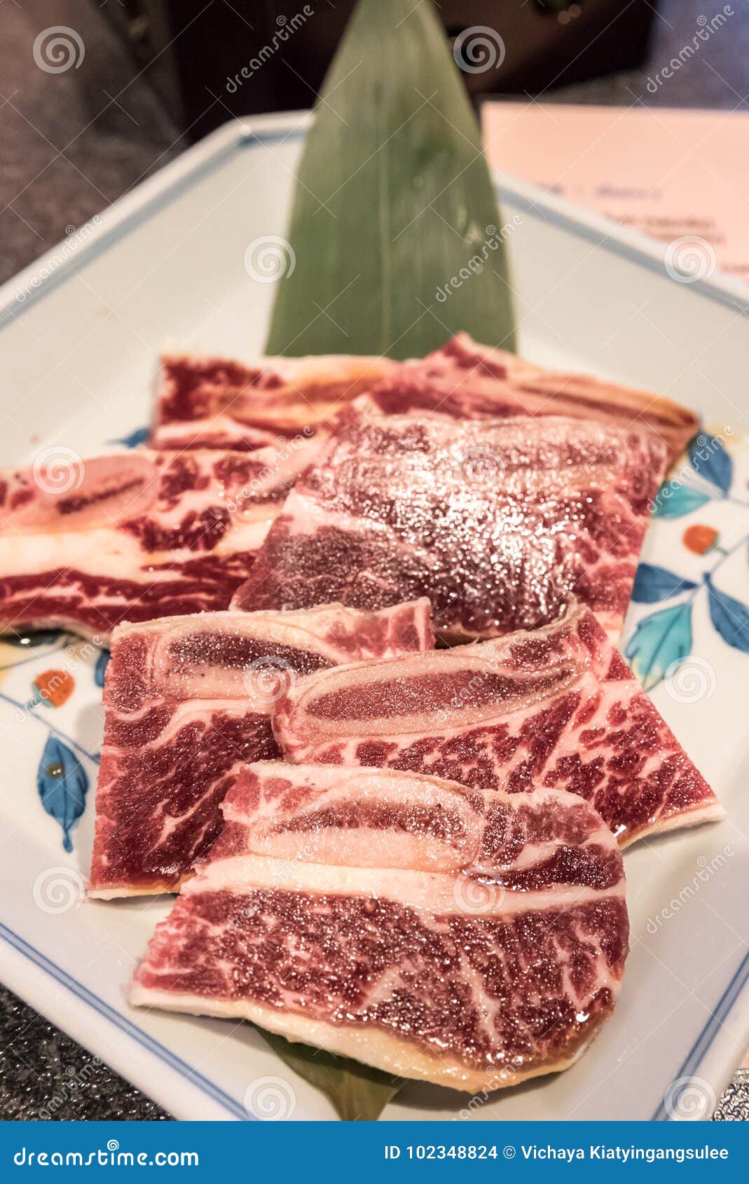 Costilla De Carne De Vaca De Wagyu Foto de archivo - Imagen de lomo ...